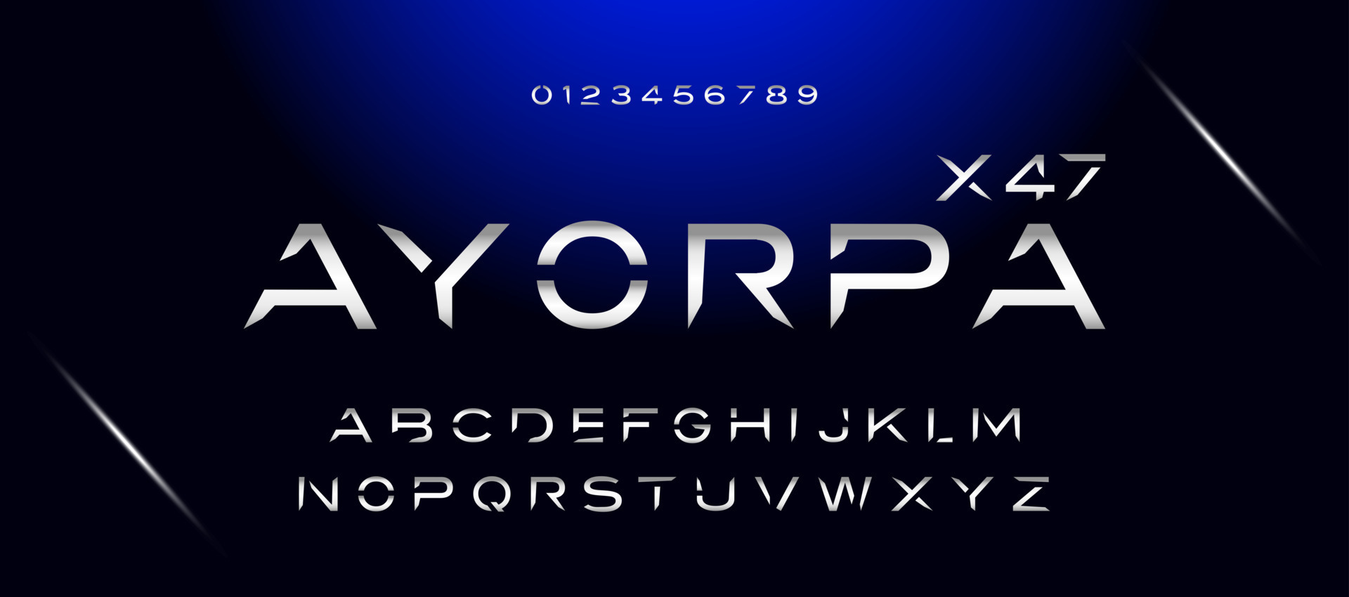 Planet Mars Text. Alphabet letters and numbers. 16838908 Vector Art at ...