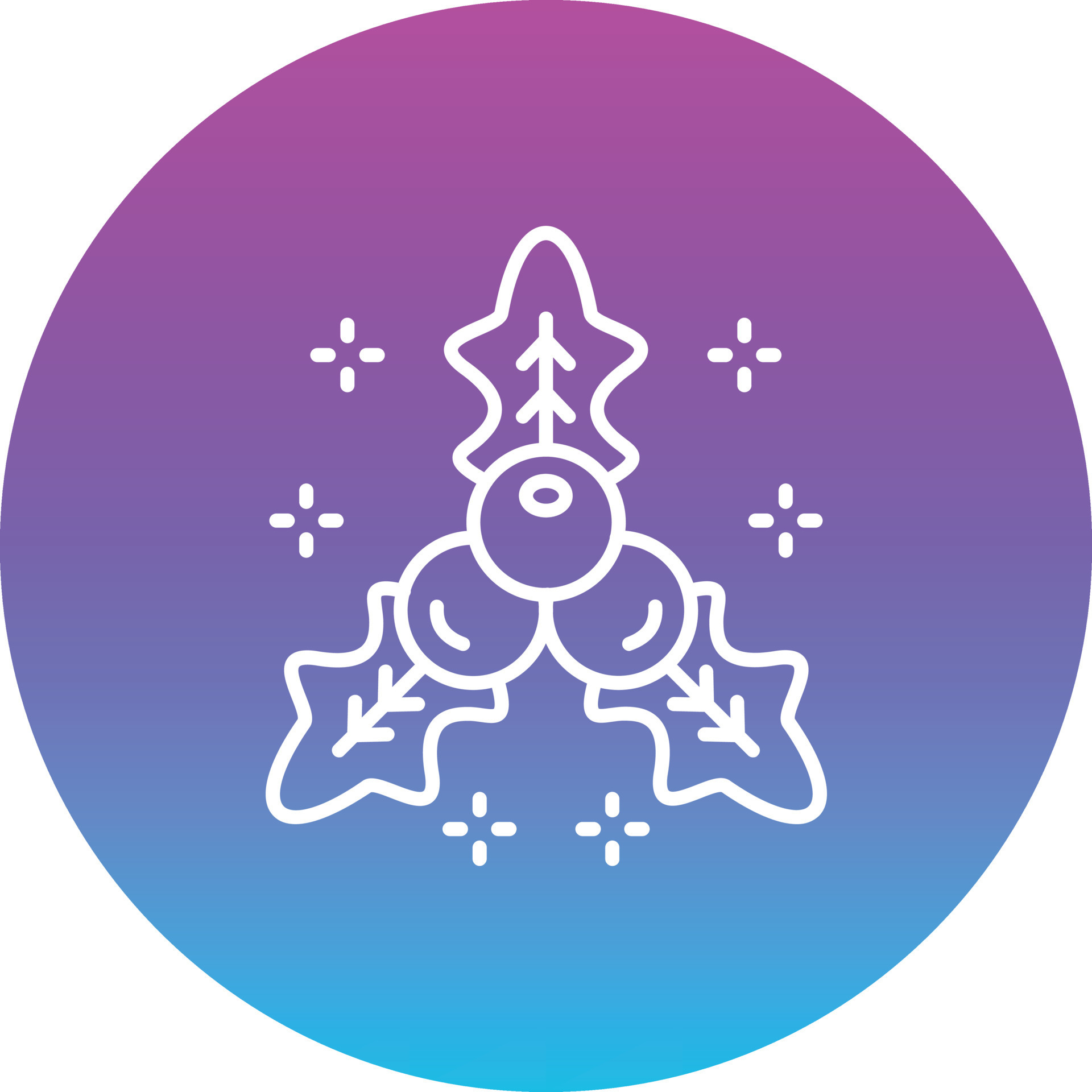 Mistletoe Gradient Circle Line Inverted Icon 16842573 Vector Art at ... Mistletoe Gradient Circle Line Inverted Icon 16842573 Vector Art at ...