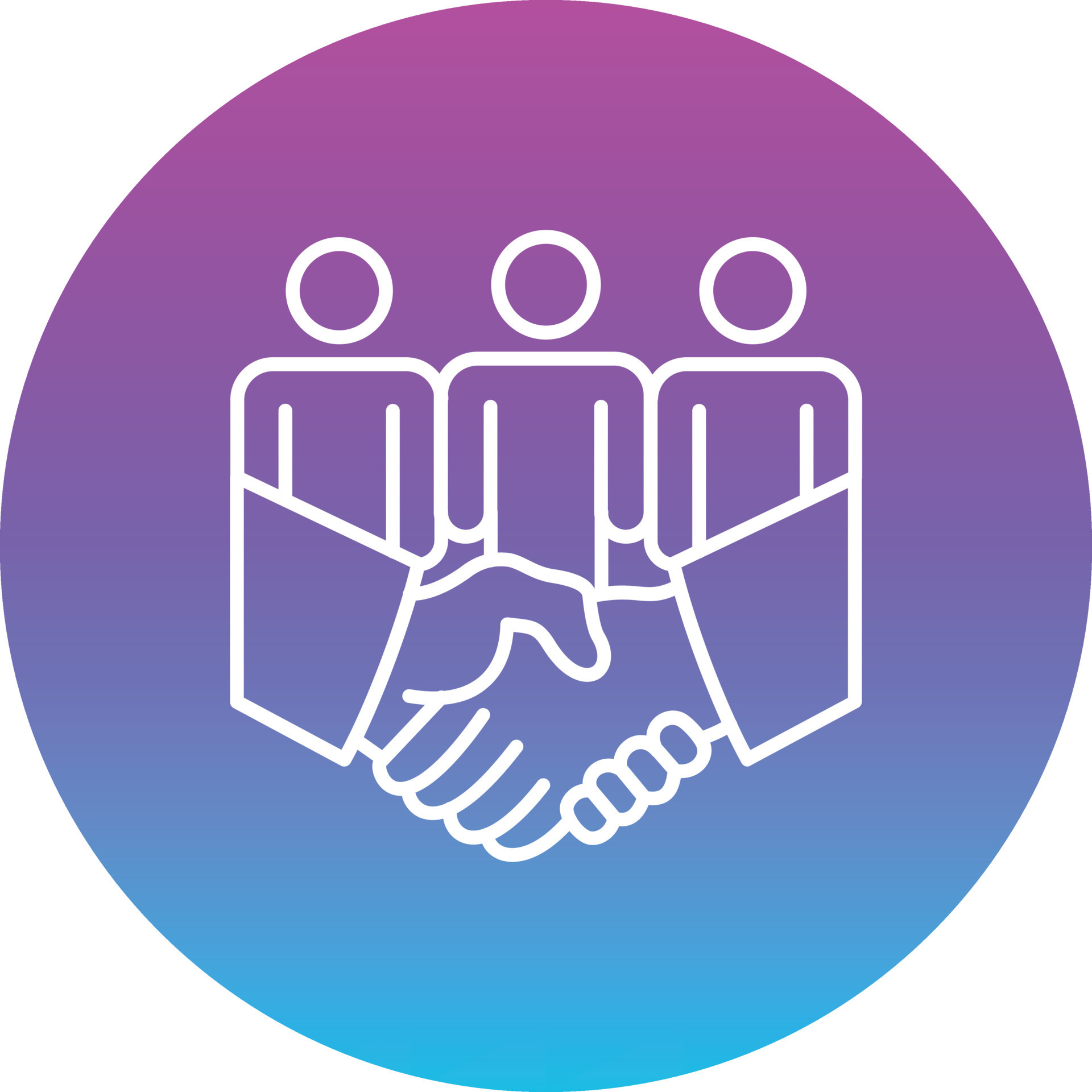 Teamwork Gradient Circle Line Inverted Icon 16843107 Vector Art at Vecteezy Teamwork Gradient Circle Line Inverted Icon 16843107 Vector Art at Vecteezy