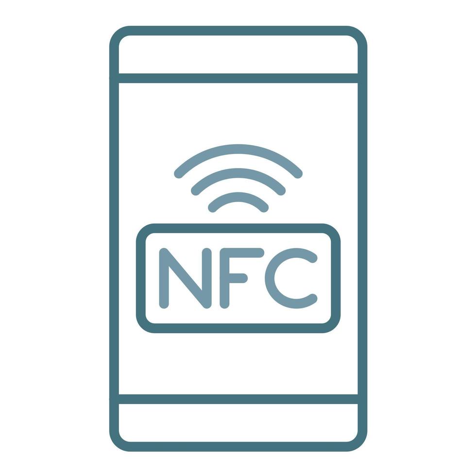 NFC Line Two Color Icon 16846940 Vector Art at Vecteezy NFC Line Two Color Icon 16846940 Vector Art at Vecteezy