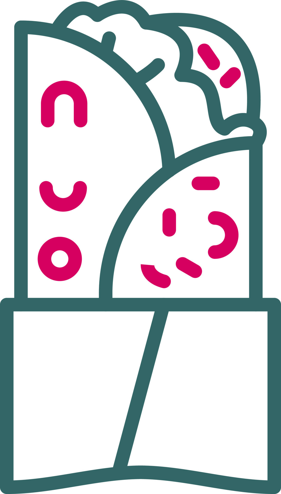 Doner Kebab Vector Icon 16848354 Vector Art at Vecteezy