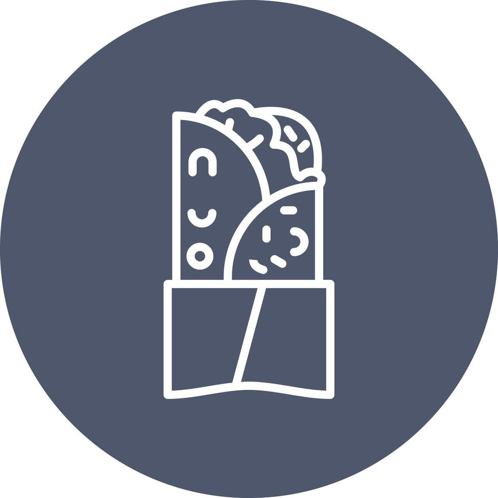 Doner Kebab Vector Icon 16848442 Vector Art at Vecteezy