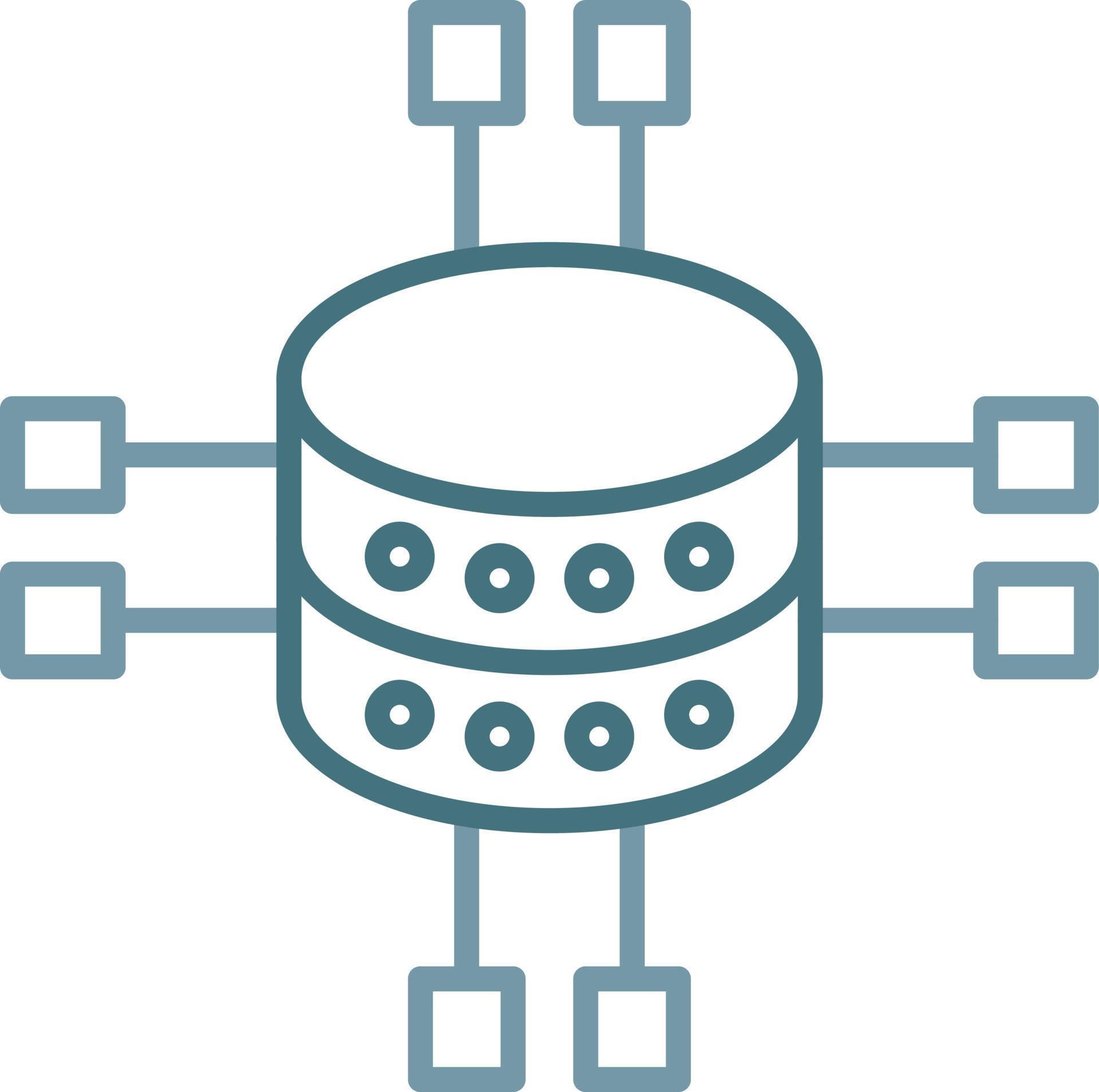 Data Structure Line Two Color Icon 16852826 Vector Art At Vecteezy