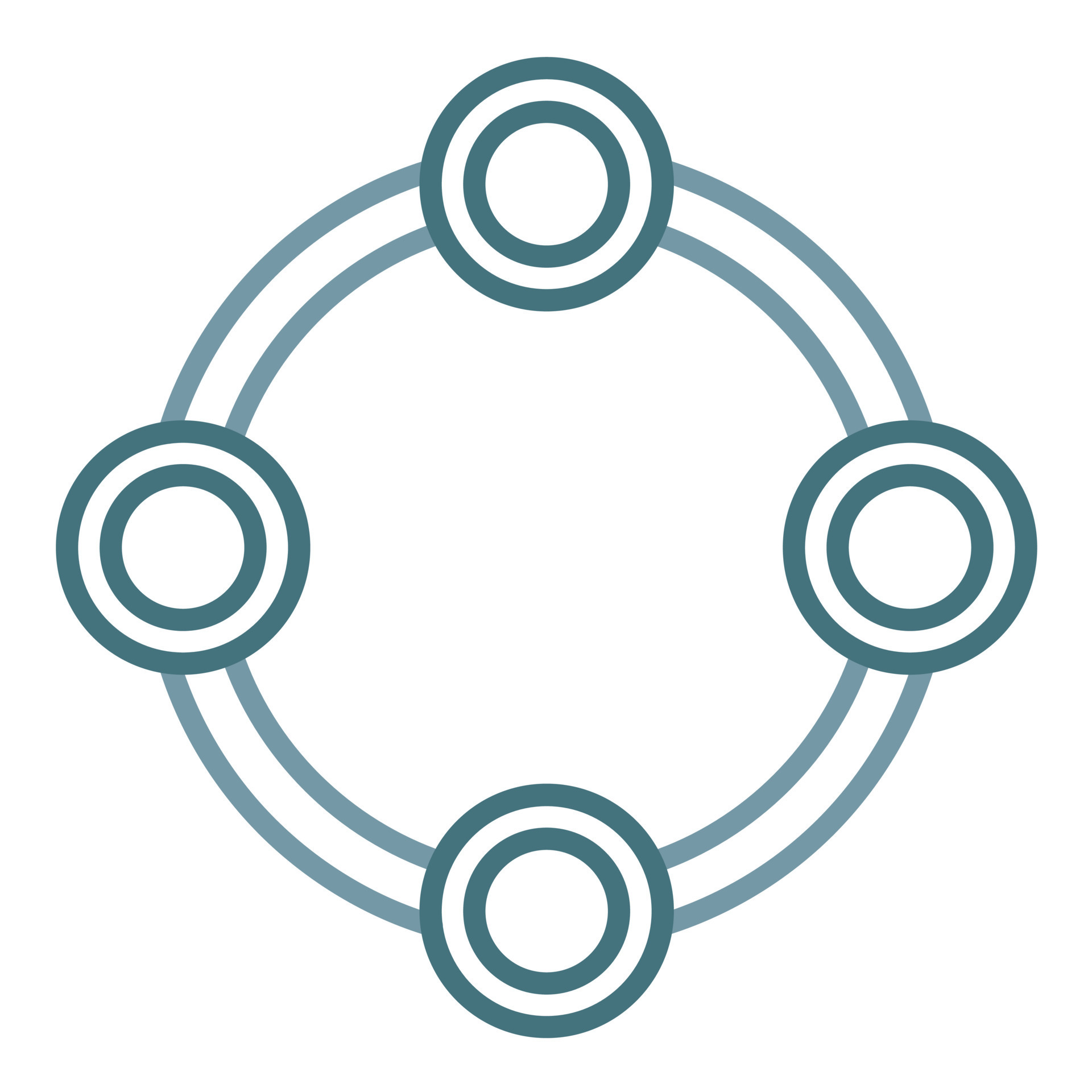 Circle Relationship Line Two Color Icon 16852844 Vector Art at Vecteezy