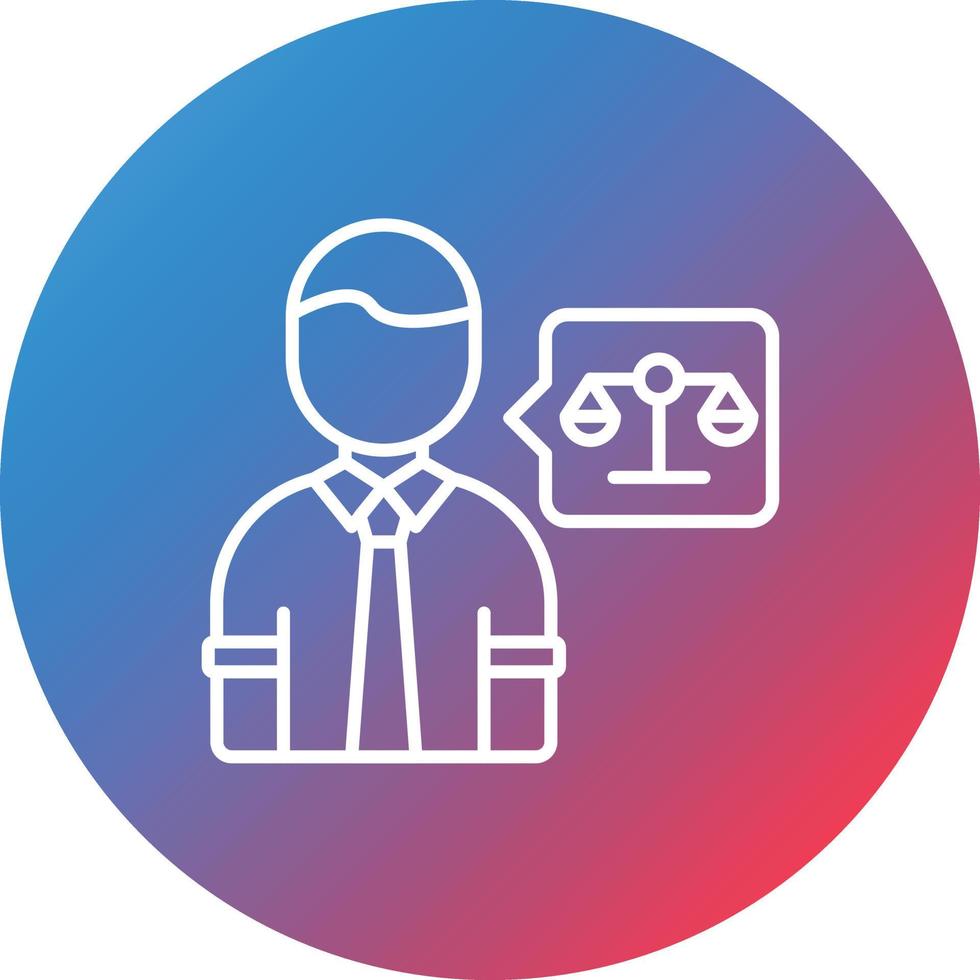 icono de fondo de círculo de gradiente de línea de asesoramiento legal ... icono de fondo de círculo de gradiente de línea de asesoramiento legal ...