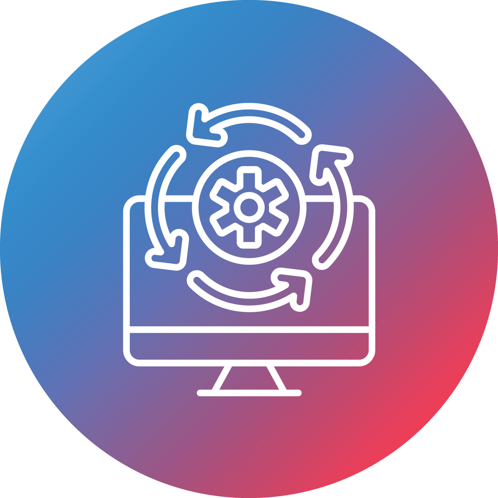 Operational Technology Line Gradient Circle Background Icon 16857137 ... Operational Technology Line Gradient Circle Background Icon 16857137 ...