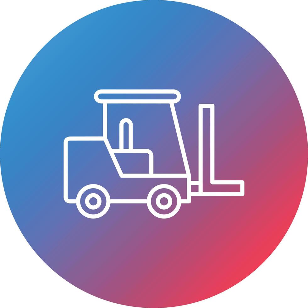 Forklift Line Gradient Circle Background Icon 16862999 Vector Art at ... Forklift Line Gradient Circle Background Icon 16862999 Vector Art at ...