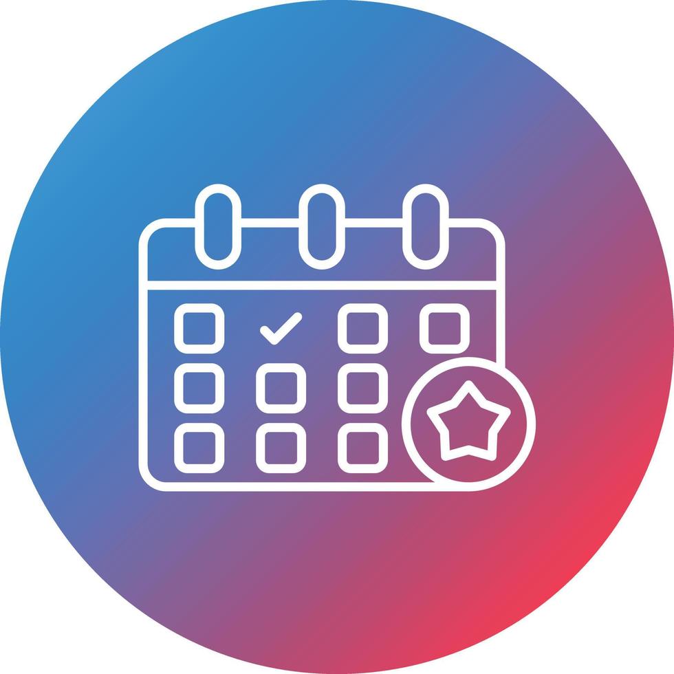 Event Line Gradient Circle Background Icon 16864819 Vector Art at Vecteezy