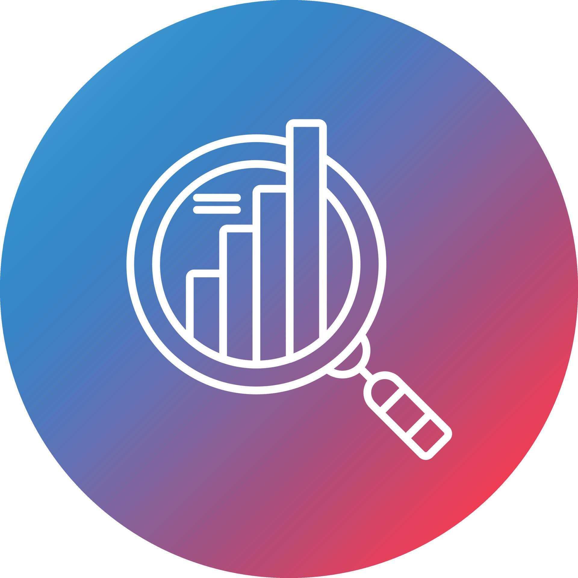 Data Analysis Line Gradient Circle Background Icon 16866175 Vector Art at Vecteezy