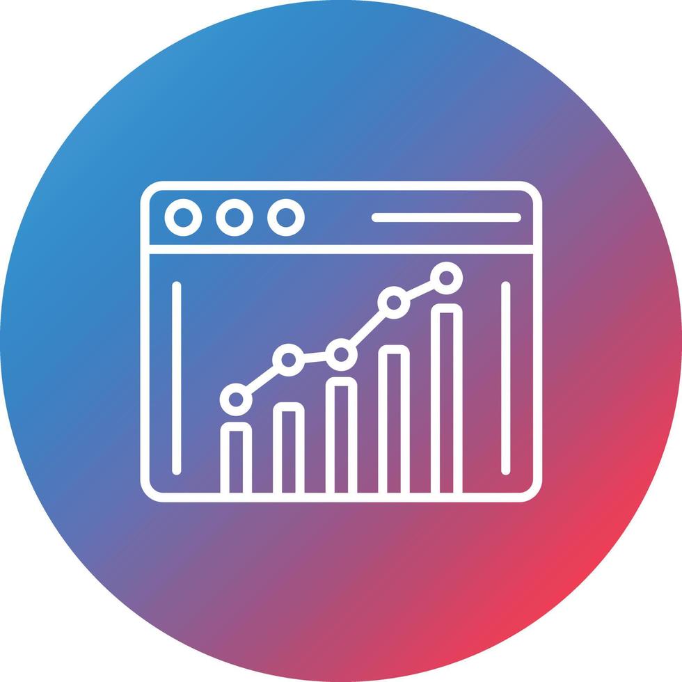 Traffic Line Gradient Circle Background Icon 16866573 Vector Art at ...