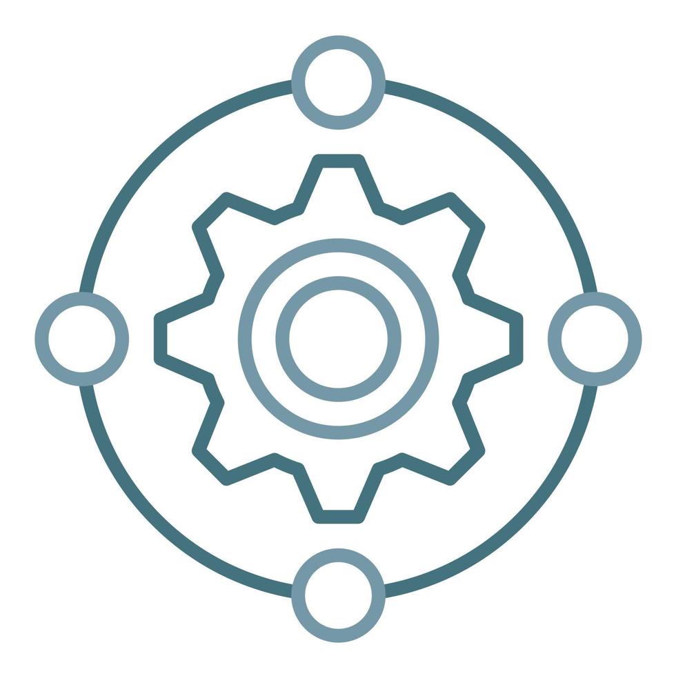 Workflow Line Two Color Icon 16867848 Vector Art at Vecteezy