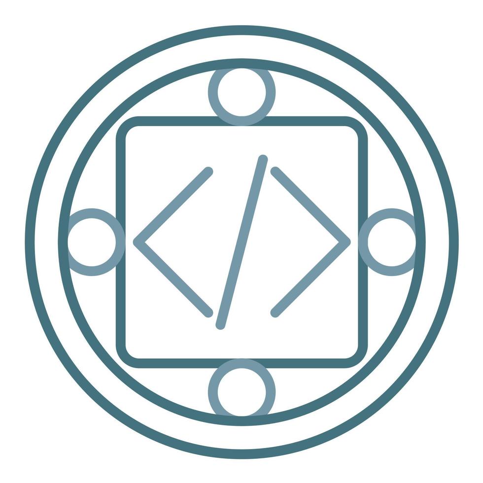 Custom Code Implementation Line Two Color Icon 16868421 Vector Art at ... Custom Code Implementation Line Two Color Icon 16868421 Vector Art at ...