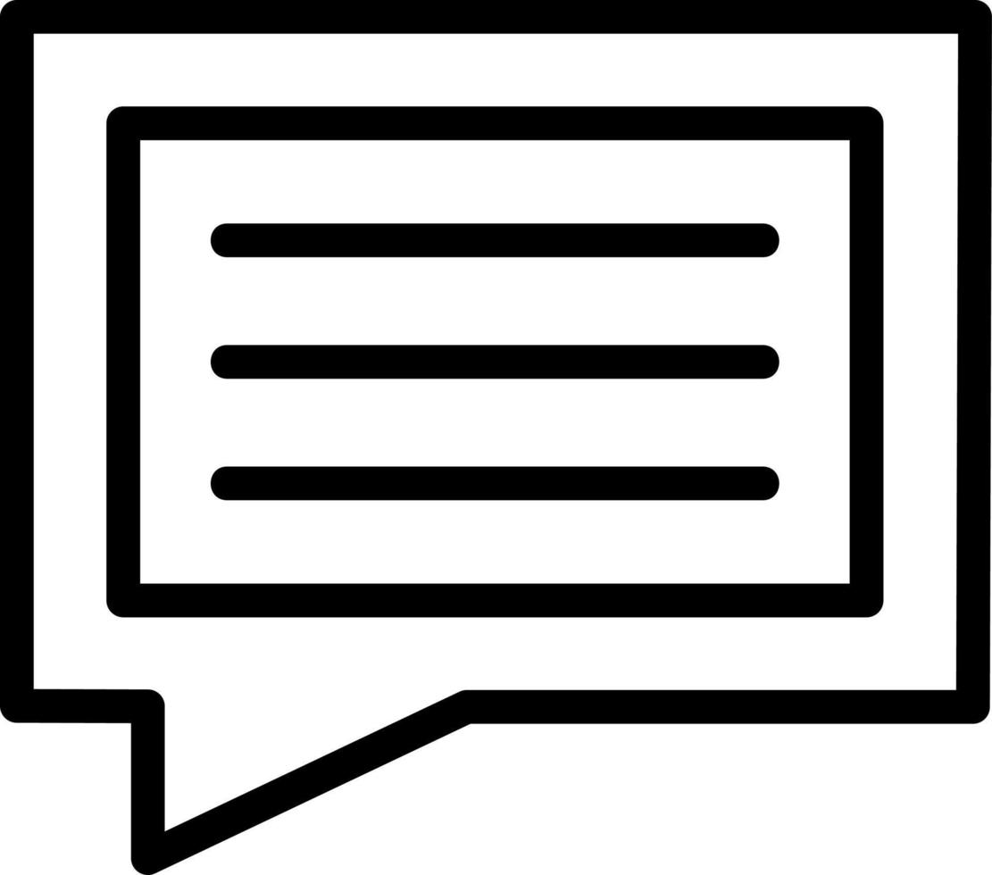 Message Vector Icon Design 16872365 Vector Art at Vecteezy