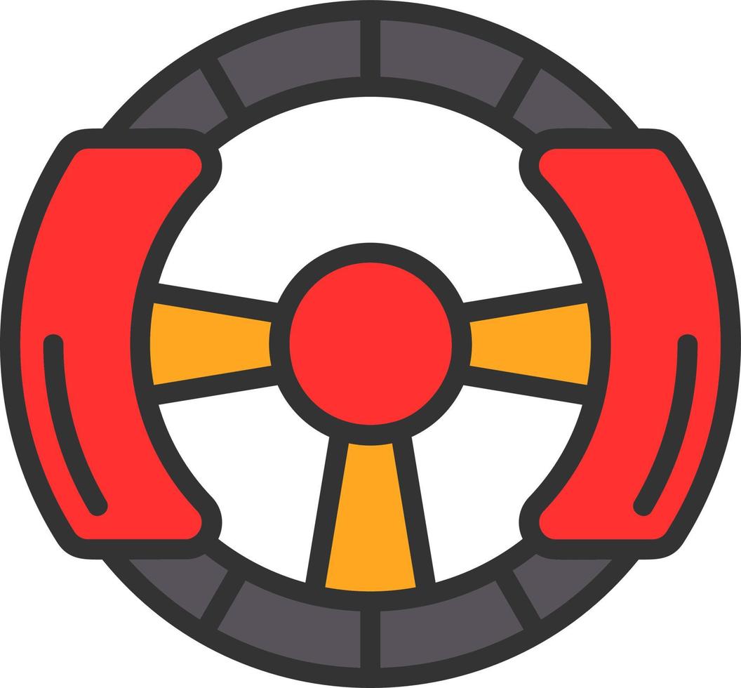 Steering Wheel Vector Icon Design 16873129 Vector Art at Vecteezy