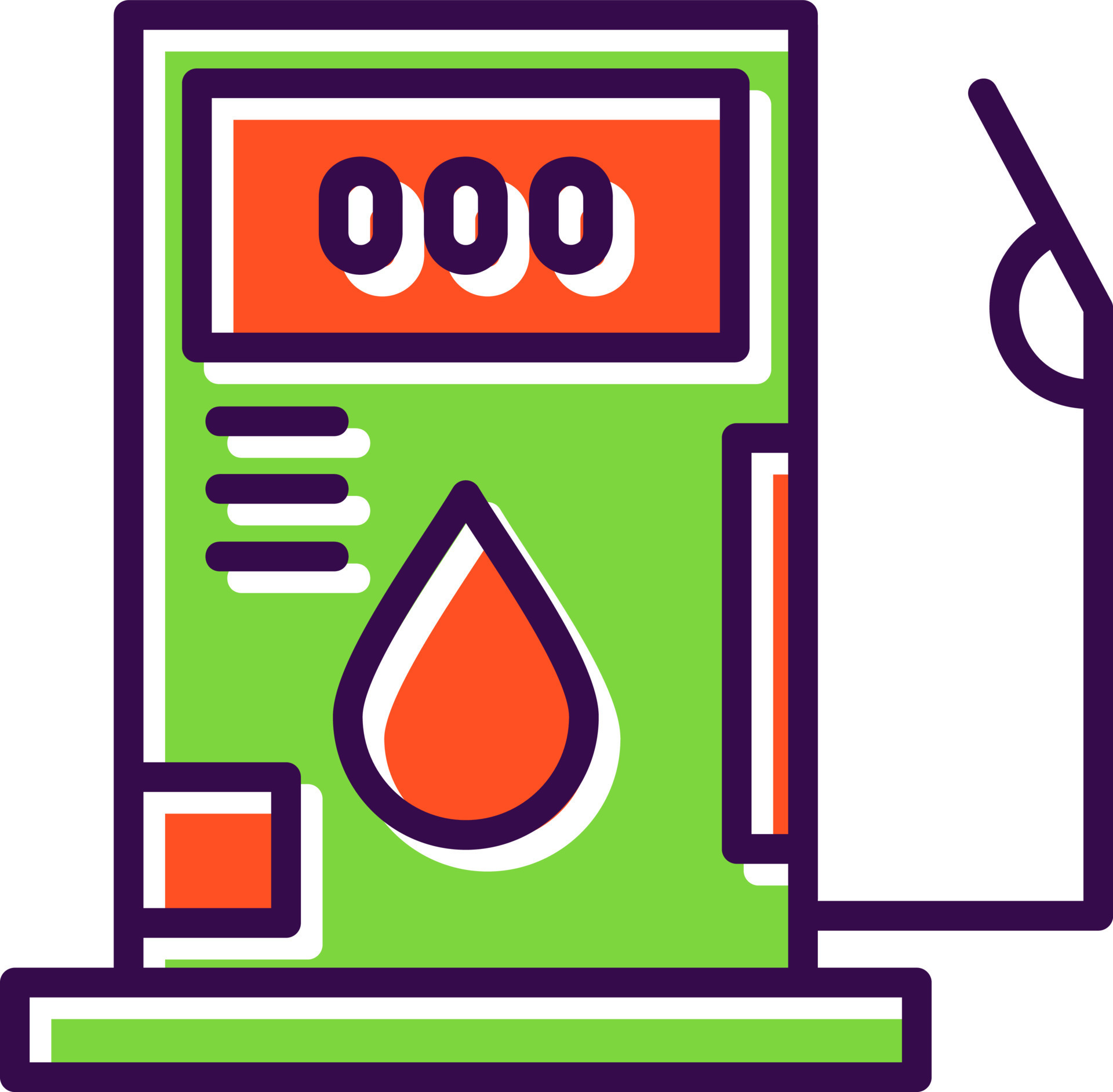Fuel Vector Icon Design 16875839 Vector Art At Vecteezy