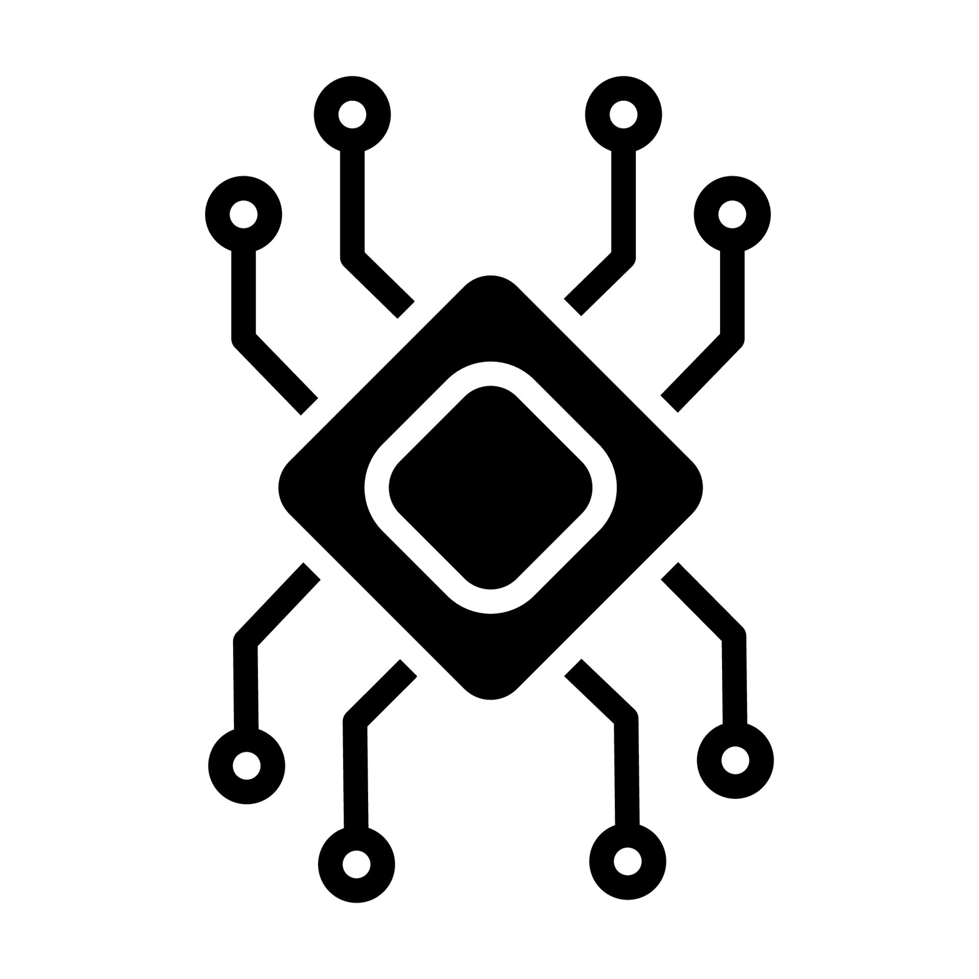 Circuit Board Icon 16877186 Vector Art At Vecteezy