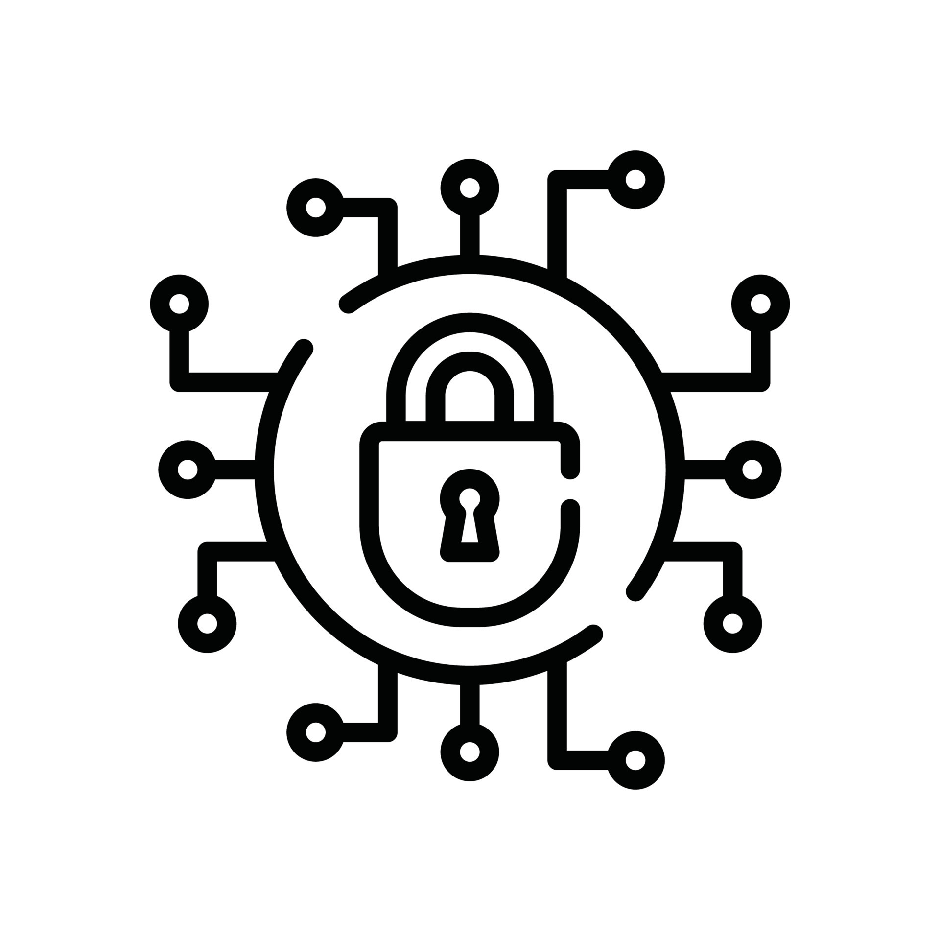 Cyber Security Vector line icon Cloud Computing symbol EPS 10 file ... Cyber Security Vector line icon Cloud Computing symbol EPS 10 file ...
