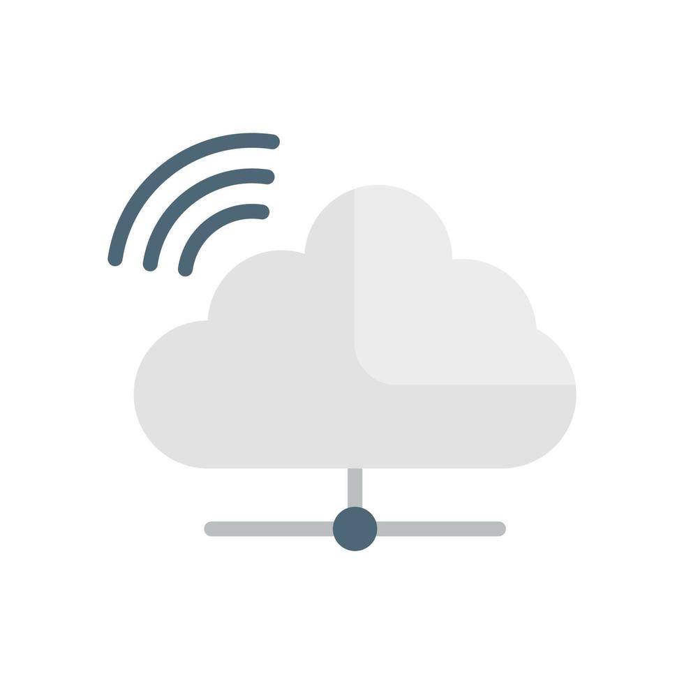 nube internet vector plano icono cloud computing símbolo eps 10 archivo 16877829 Vector en Vecteezy