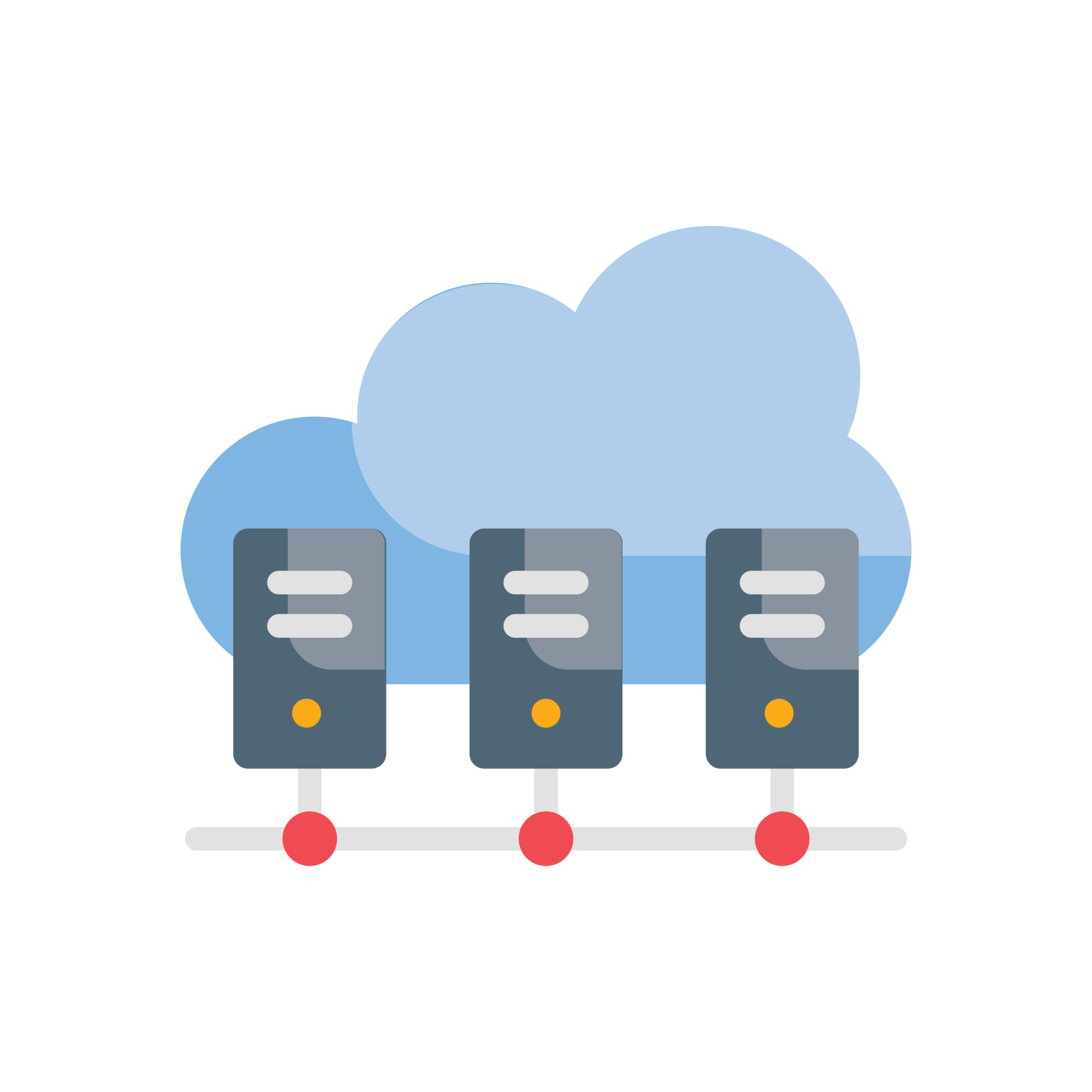 Cloud Data center Vector Flat icon Cloud Computing symbol EPS 10 file ... Cloud Data center Vector Flat icon Cloud Computing symbol EPS 10 file ...