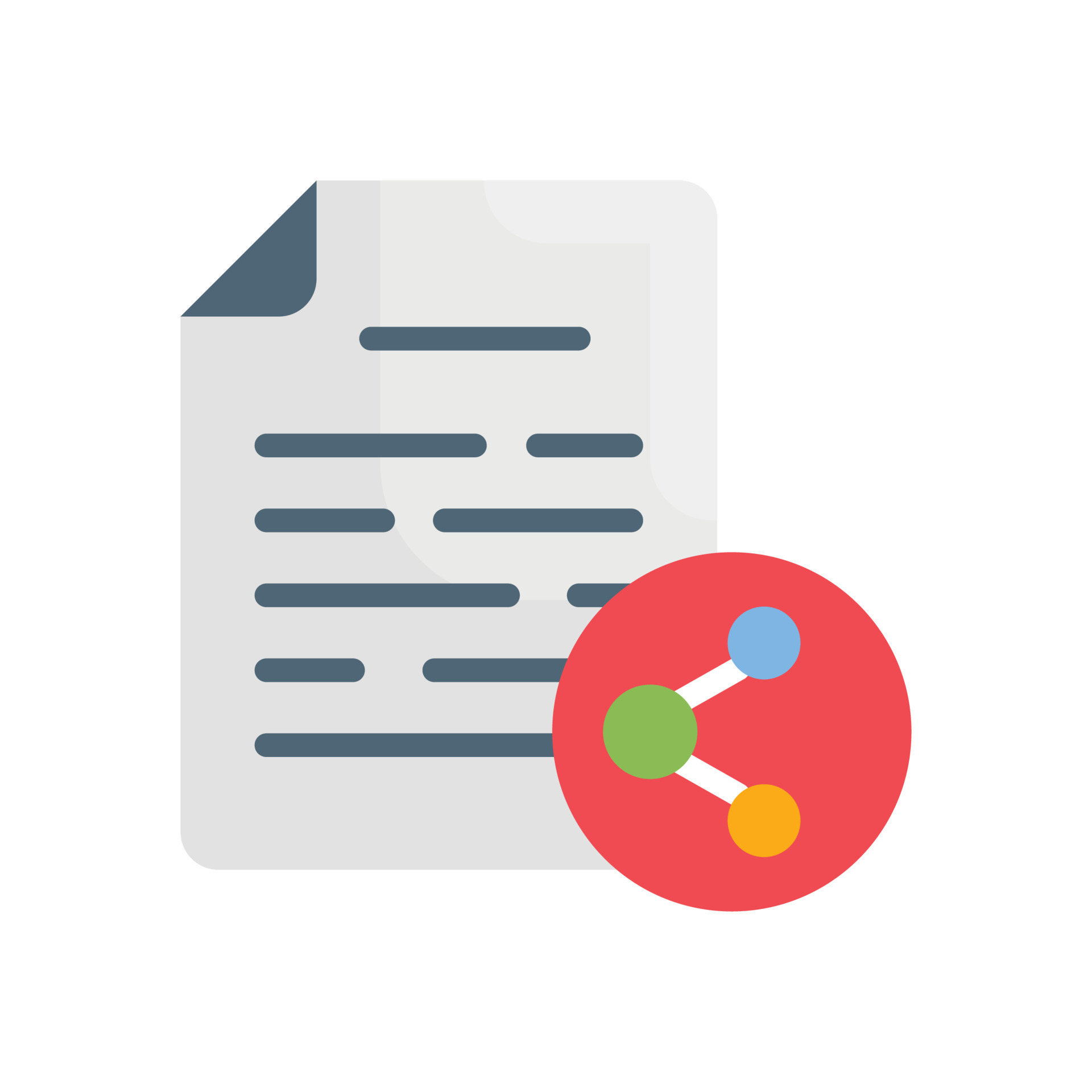 Data Sharing Vector Flat Icon Cloud Computing Symbol Eps 10 File