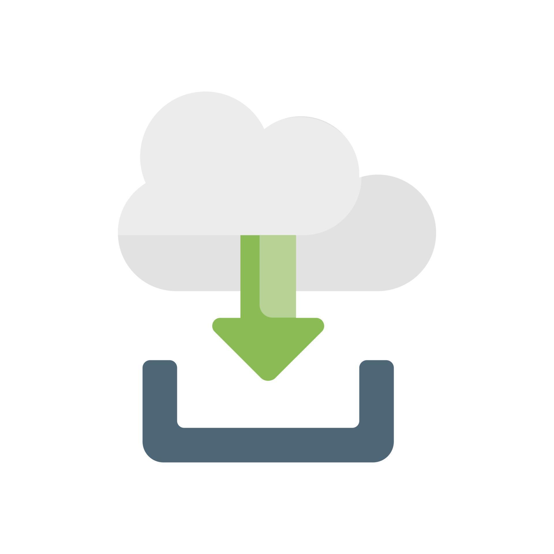 Cloud Downloads Vector Flat Icon Cloud Computing Symbol Eps 10 File 16878225 Vector Art At Vecteezy