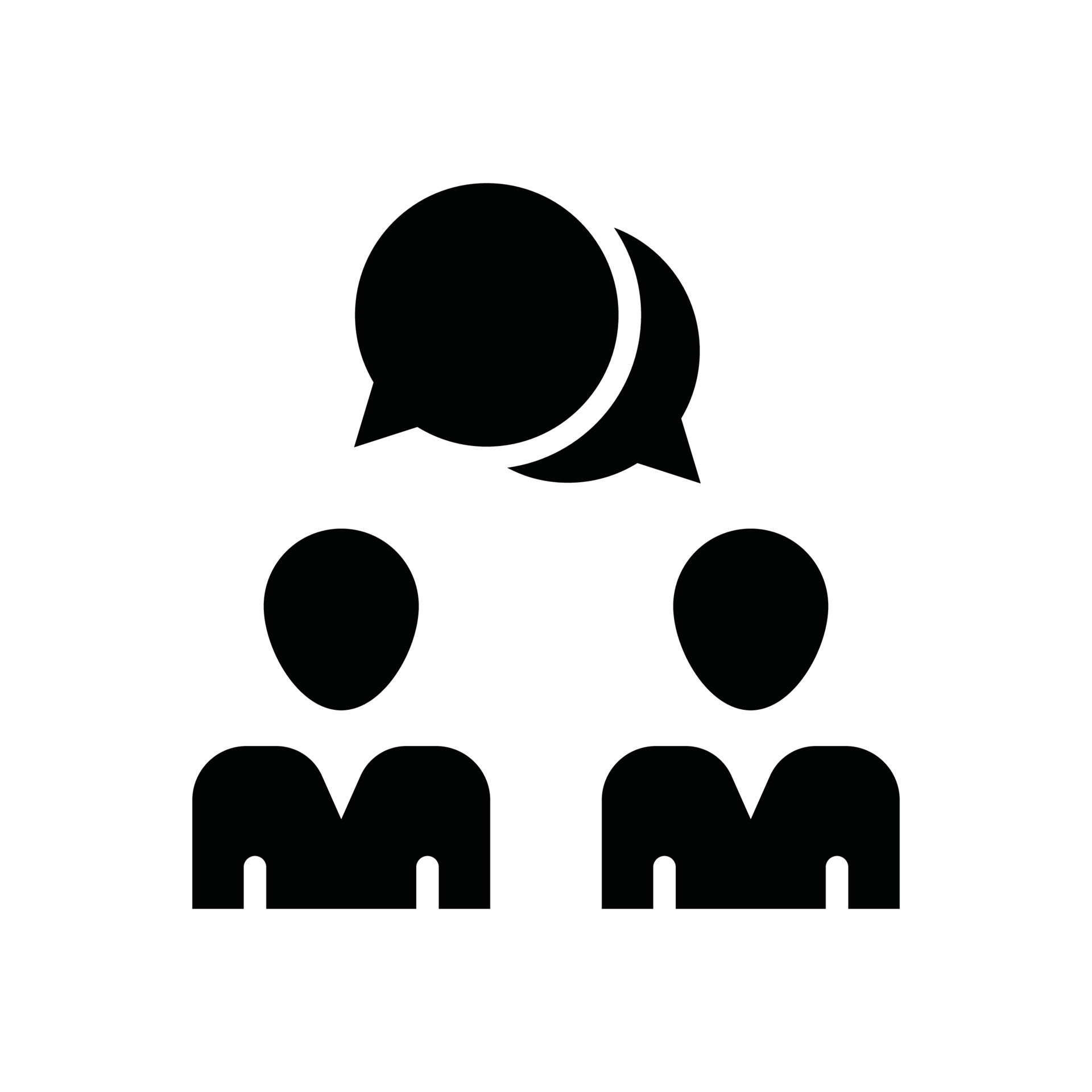 Collaboration .Vector Solid icon Business Growth and investment symbol ...