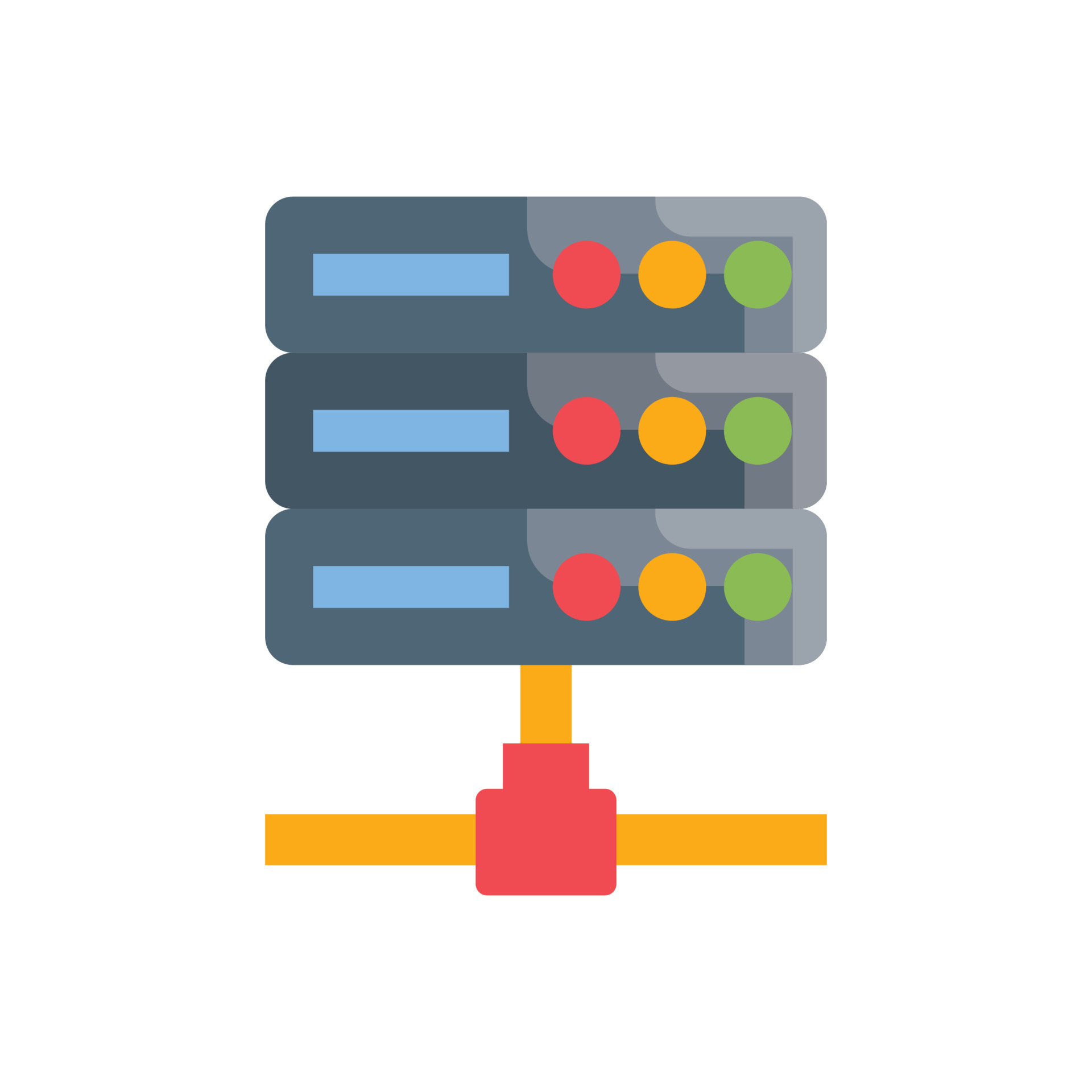 Network Server Vector Flat Icon Cloud Computing Symbol Eps 10 File 16878497 Vector Art At Vecteezy