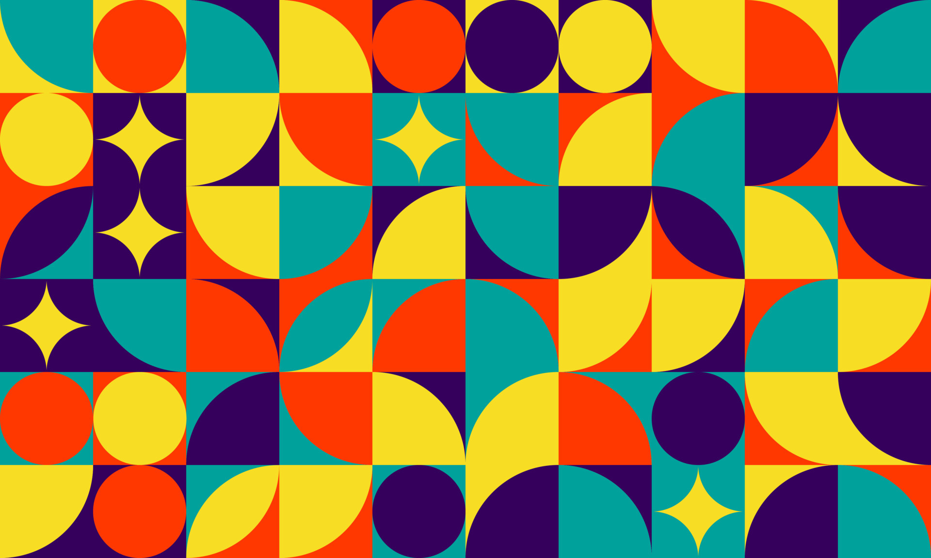 Geometric design element halftone graphic colorful shapes line vector ...