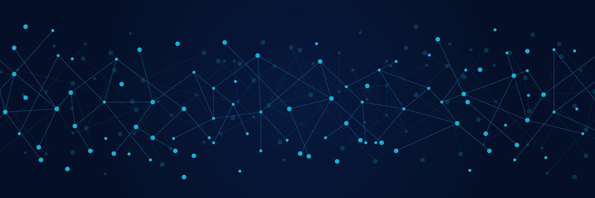 Abstract network technology geometric dots. Network clipart. Connecting dots and lines. Global ...