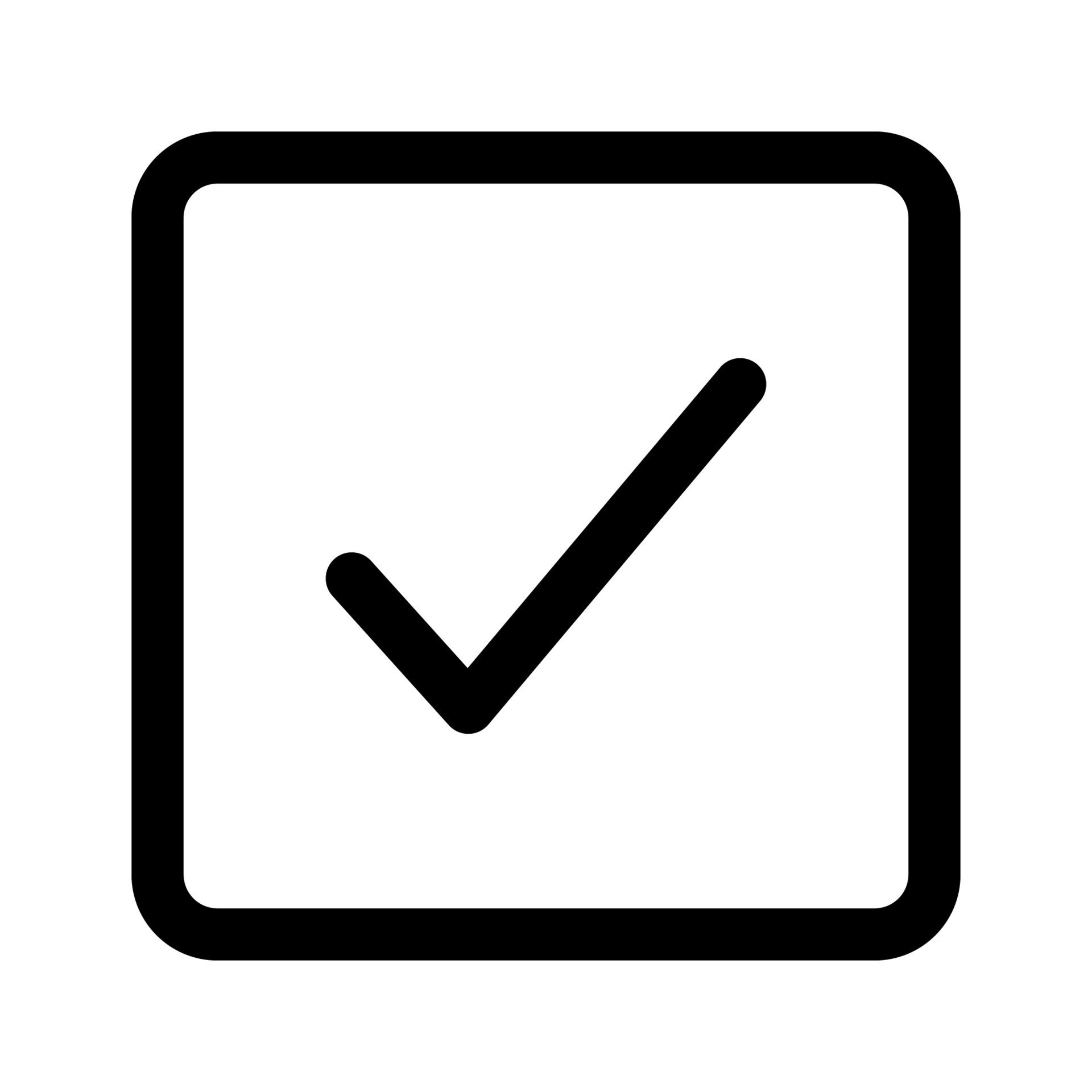 Checkbox icon line isolated on white background. Black flat thin icon ... Checkbox icon line isolated on white background. Black flat thin icon ...