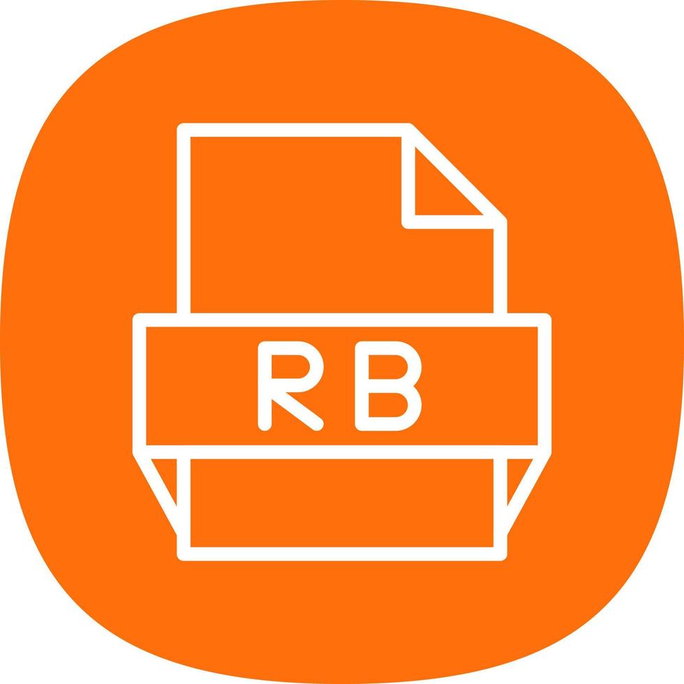 Rb File Format Icon 16903028 Vector Art at Vecteezy