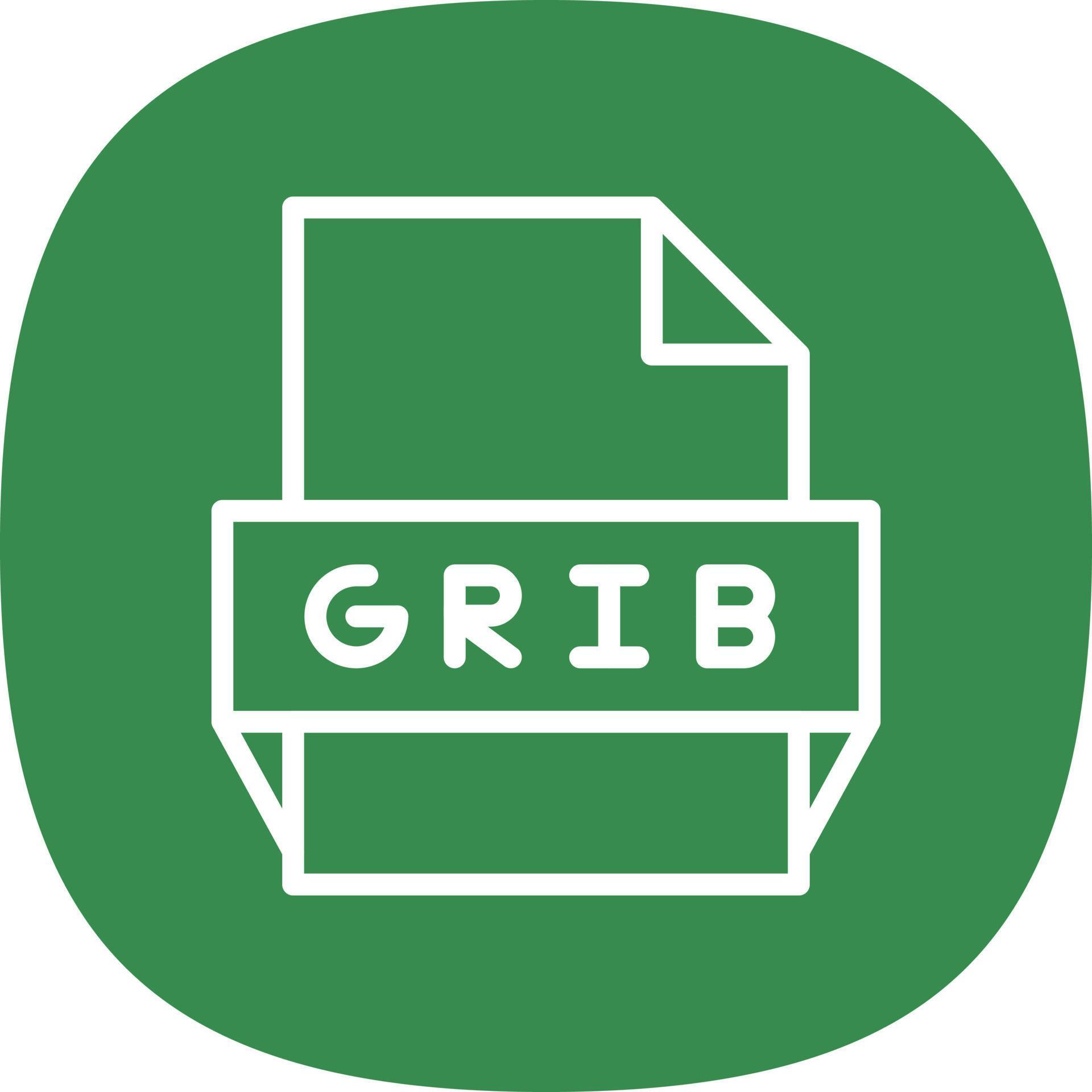 Grib File Format Icon 16903061 Vector Art at Vecteezy