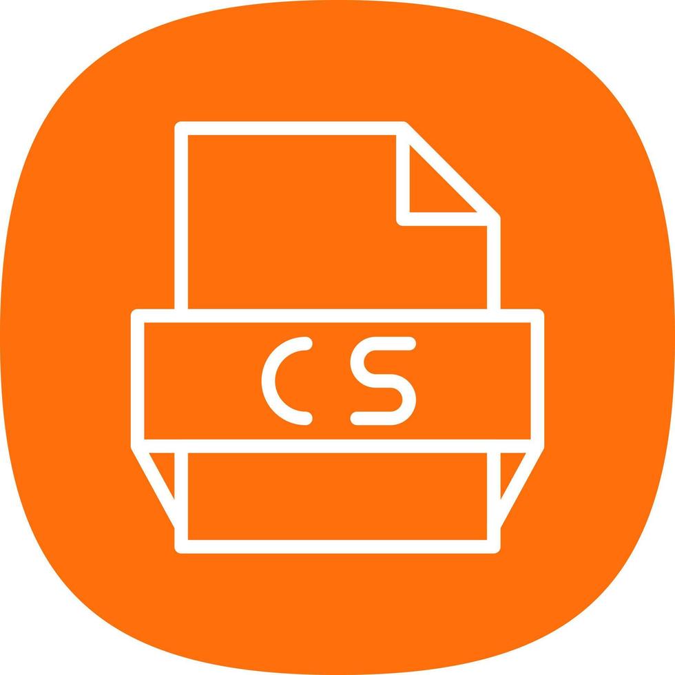 Cs File Format Icon 16903091 Vector Art at Vecteezy