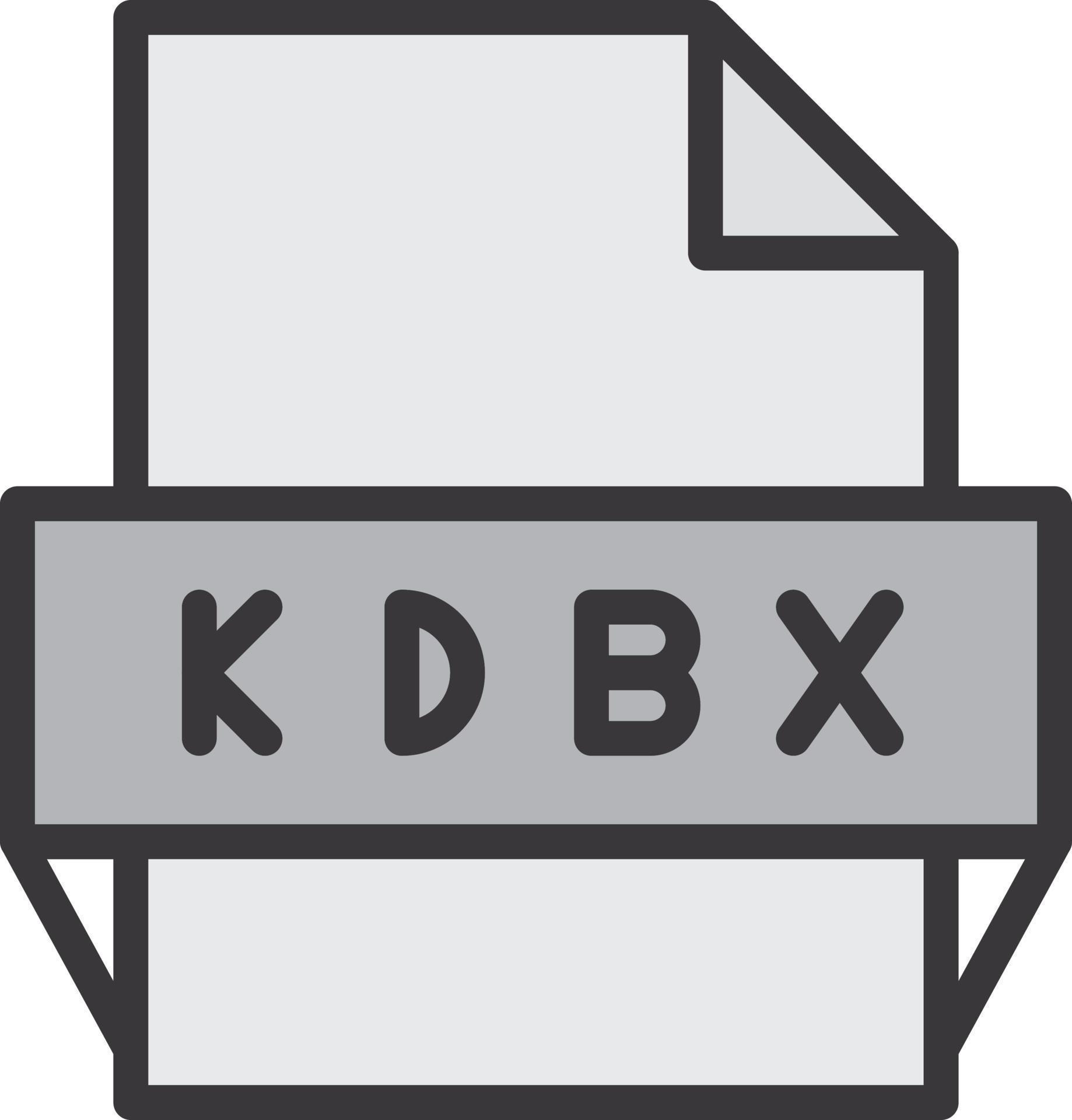 Kdbx File Format Icon 16903267 Vector Art at Vecteezy