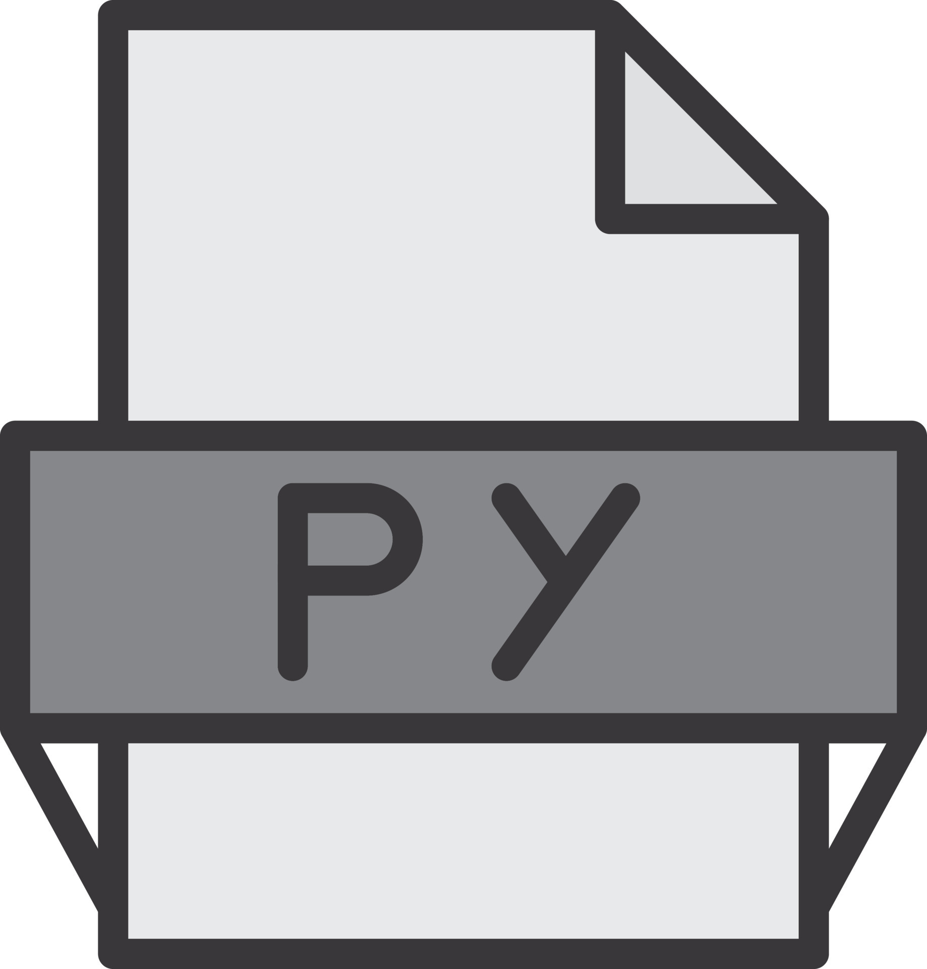 Py File Format Icon 16903292 Vector Art at Vecteezy