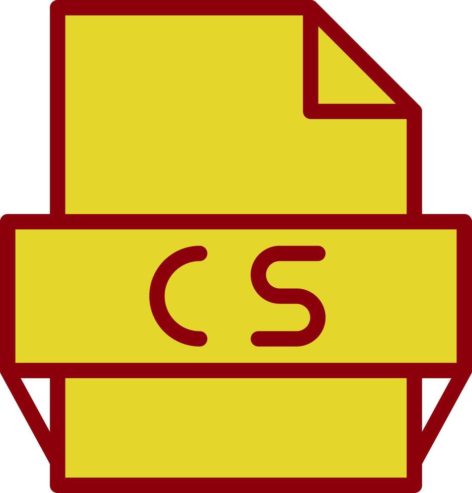Cs File Format Icon 16903439 Vector Art at Vecteezy
