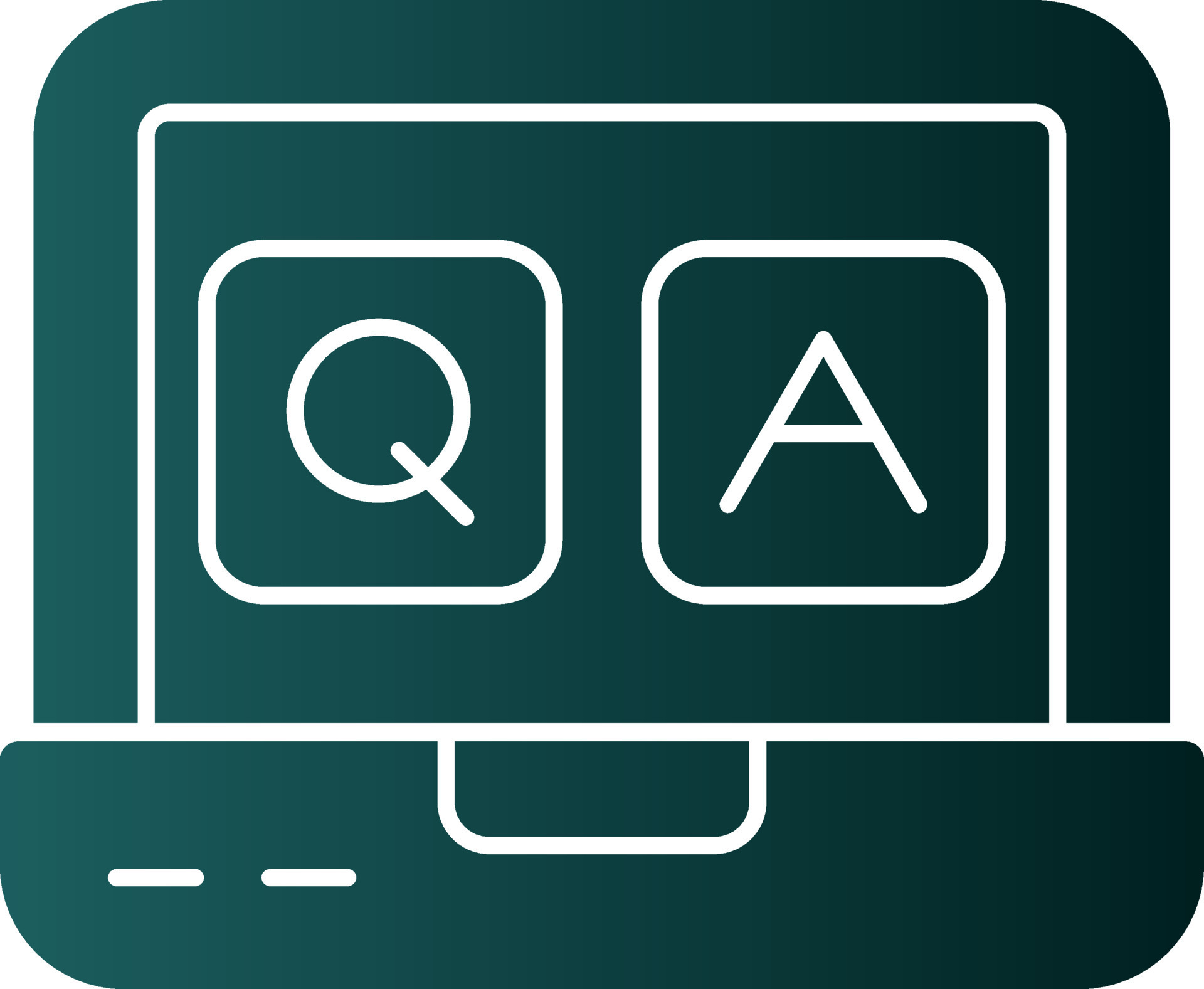 QA Vector Icon Design 16906588 Vector Art at Vecteezy QA Vector Icon Design 16906588 Vector Art at Vecteezy