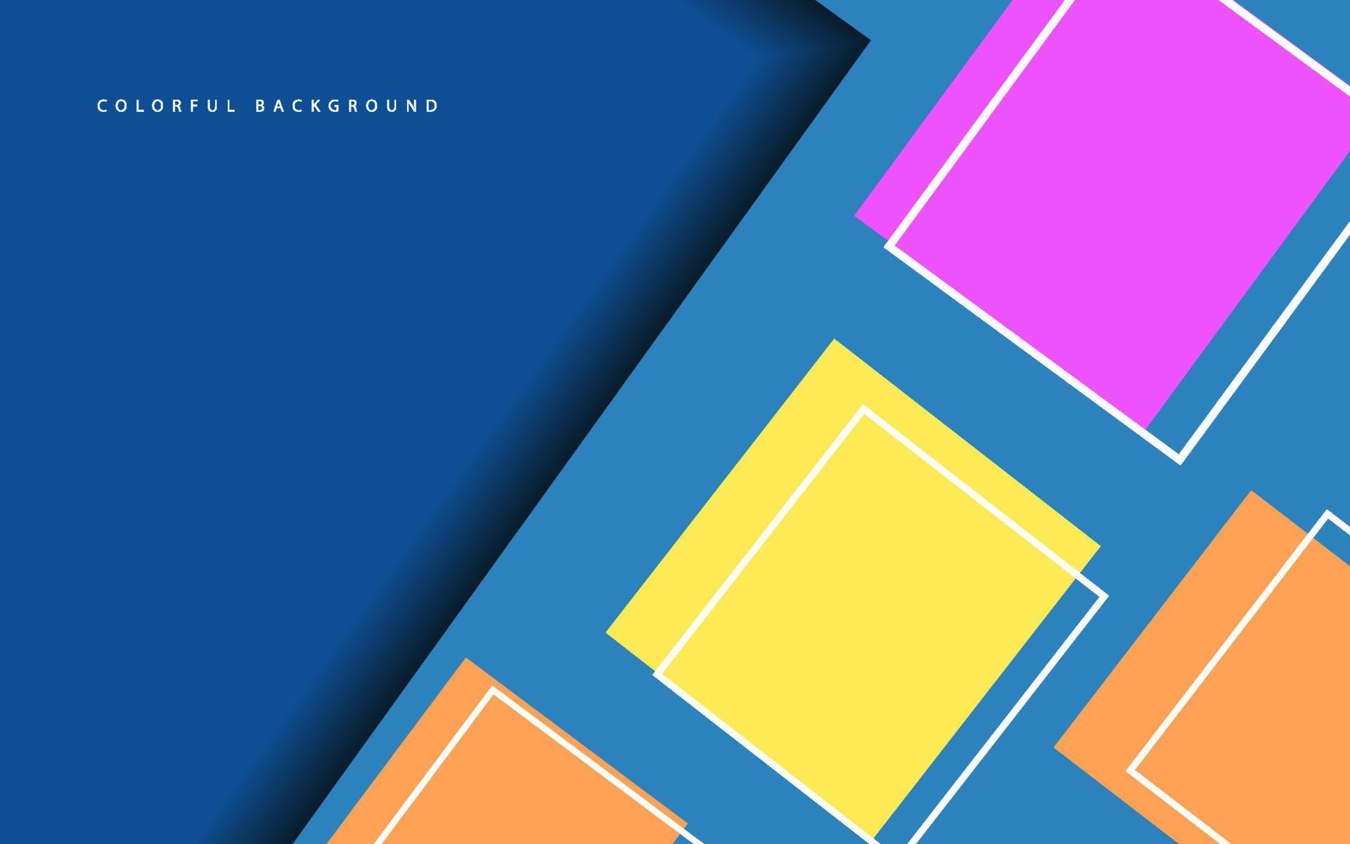 Abstract square colorful background 16907641 Vector Art at Vecteezy