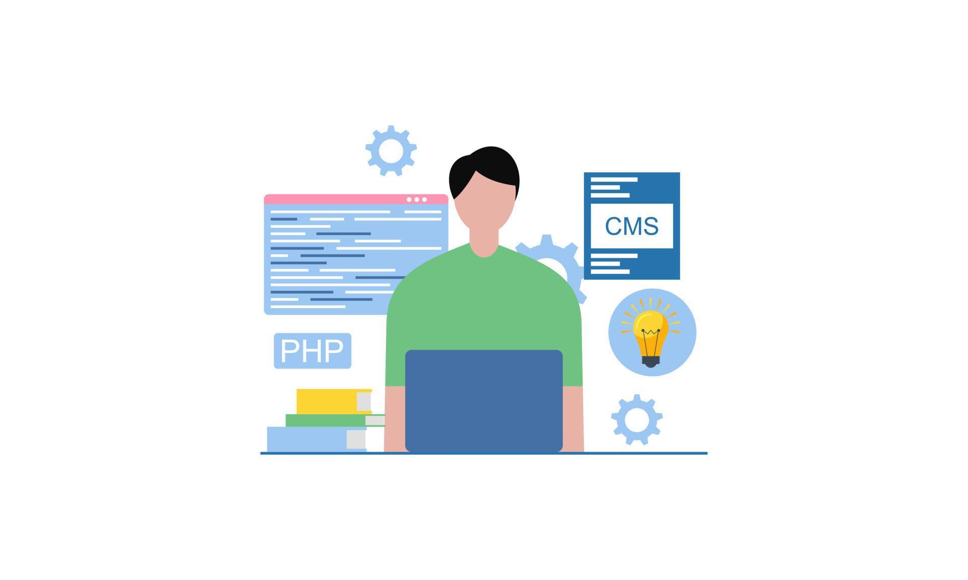 Man Programmer Is Working On His Laptop Coding And Programming 0239