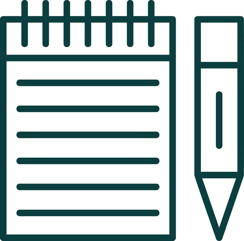 diseño de icono de vector de notas 16915780 Vector en Vecteezy