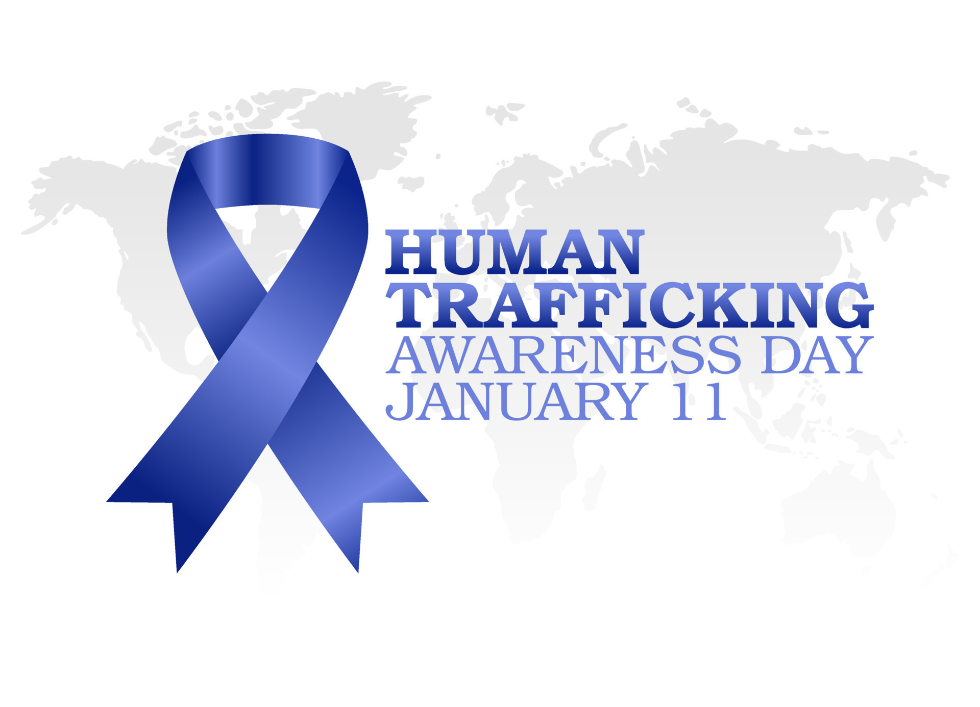 Vector Graphic Of Human Trafficking Awareness Day Good For Human