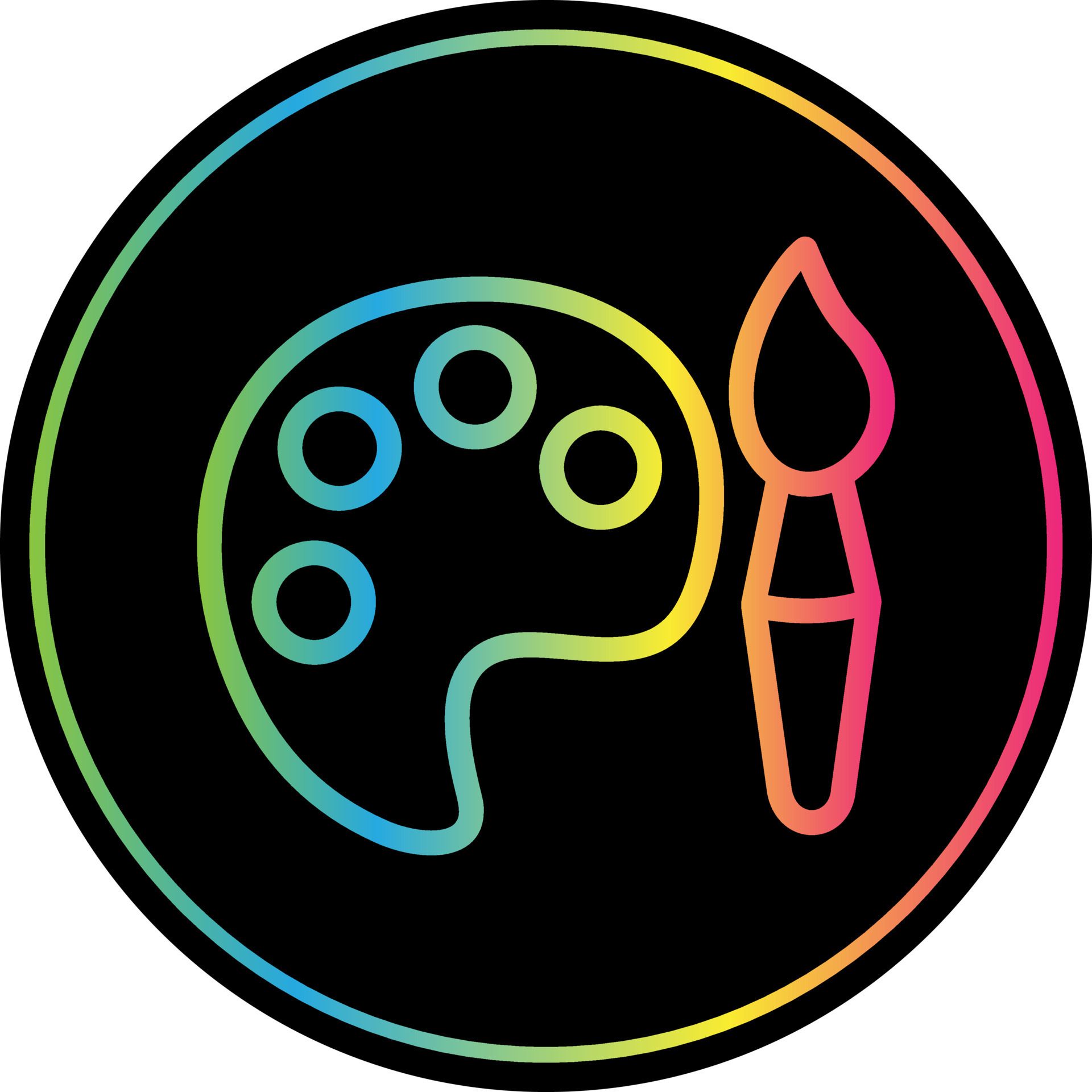 Art Vector Icon Design 16921036 Vector Art at Vecteezy