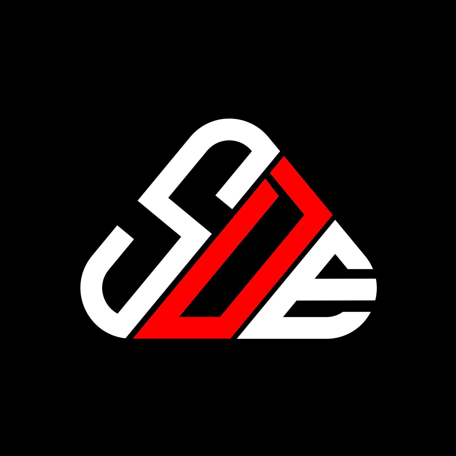 Sde Letter Logo Creative Design With Vector Graphic Sde Simple And Modern Logo 16925167 Vector