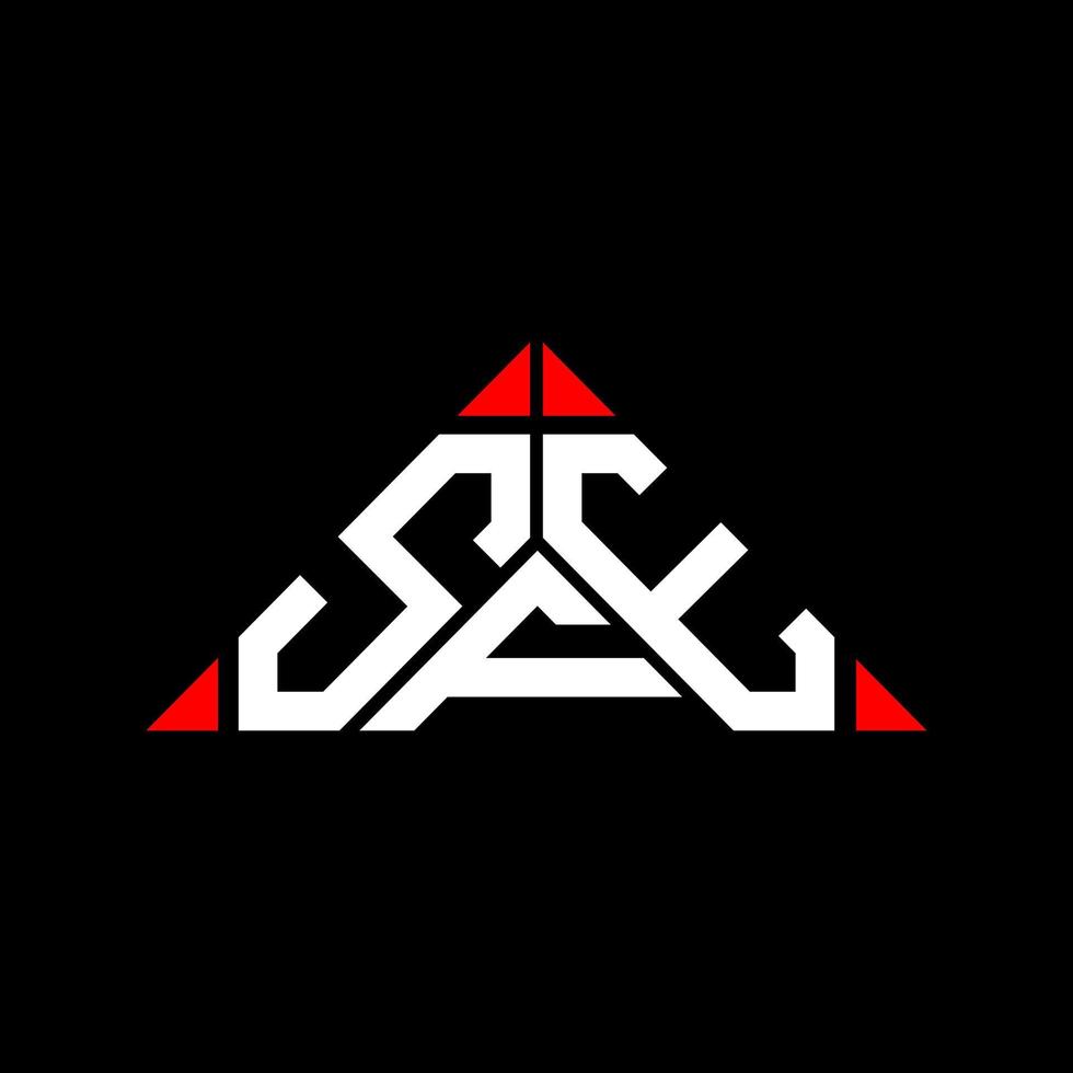 Sfe Letter Logo Creative Design With Vector Graphic Sfe Simple And Modern Logo 16925968 Vector