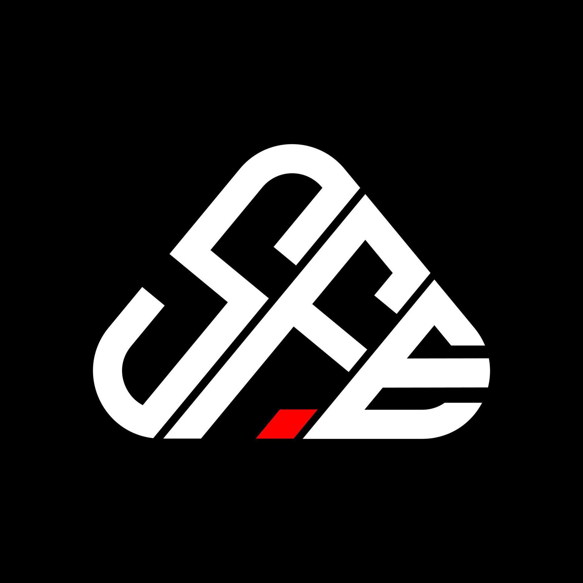 Sfe Letter Logo Creative Design With Vector Graphic Sfe Simple And Modern Logo 16925971 Vector