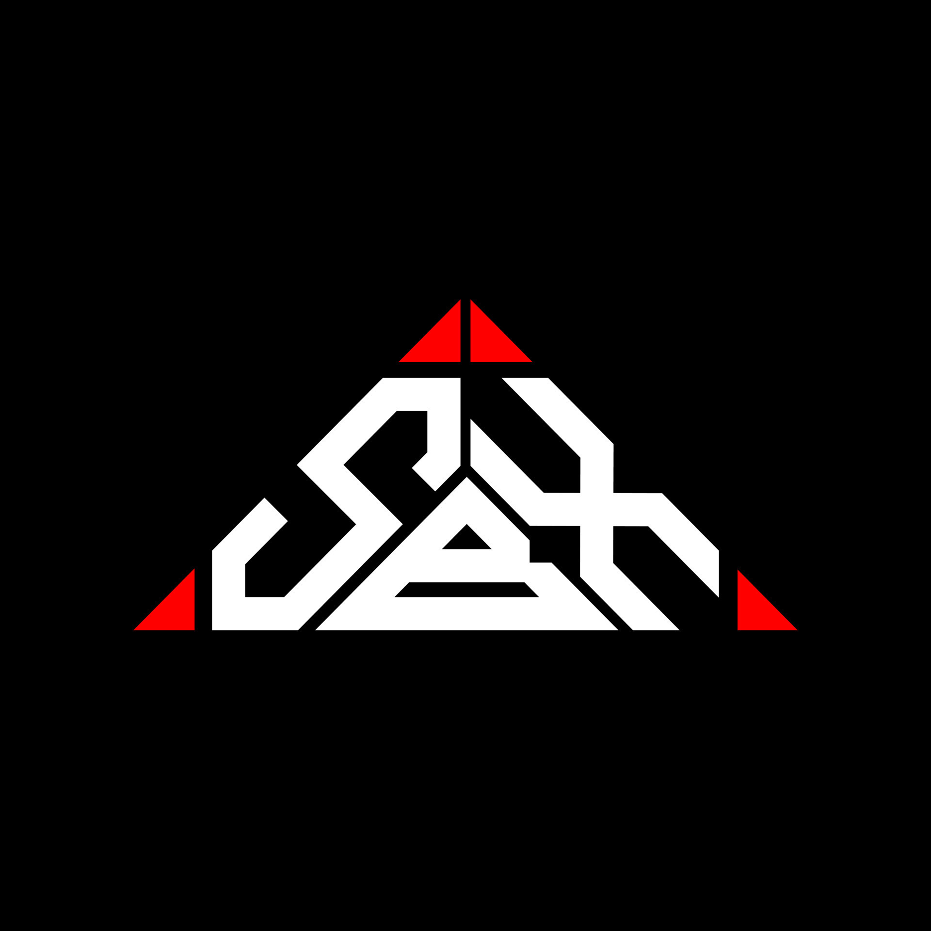 Diseño creativo del logotipo de la letra sbx con gráfico vectorial, logotipo simple y moderno de ...