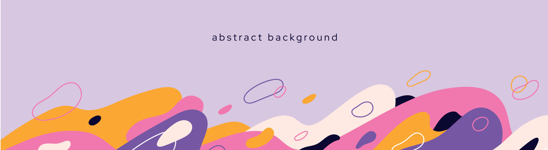 Modern Backgrounds With Abstract Line And Dynamic Shapes Compositions Of Colored Spots Dynamic