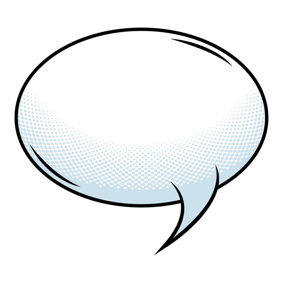 speech bubble pop art style 16927833 Vector Art at Vecteezy