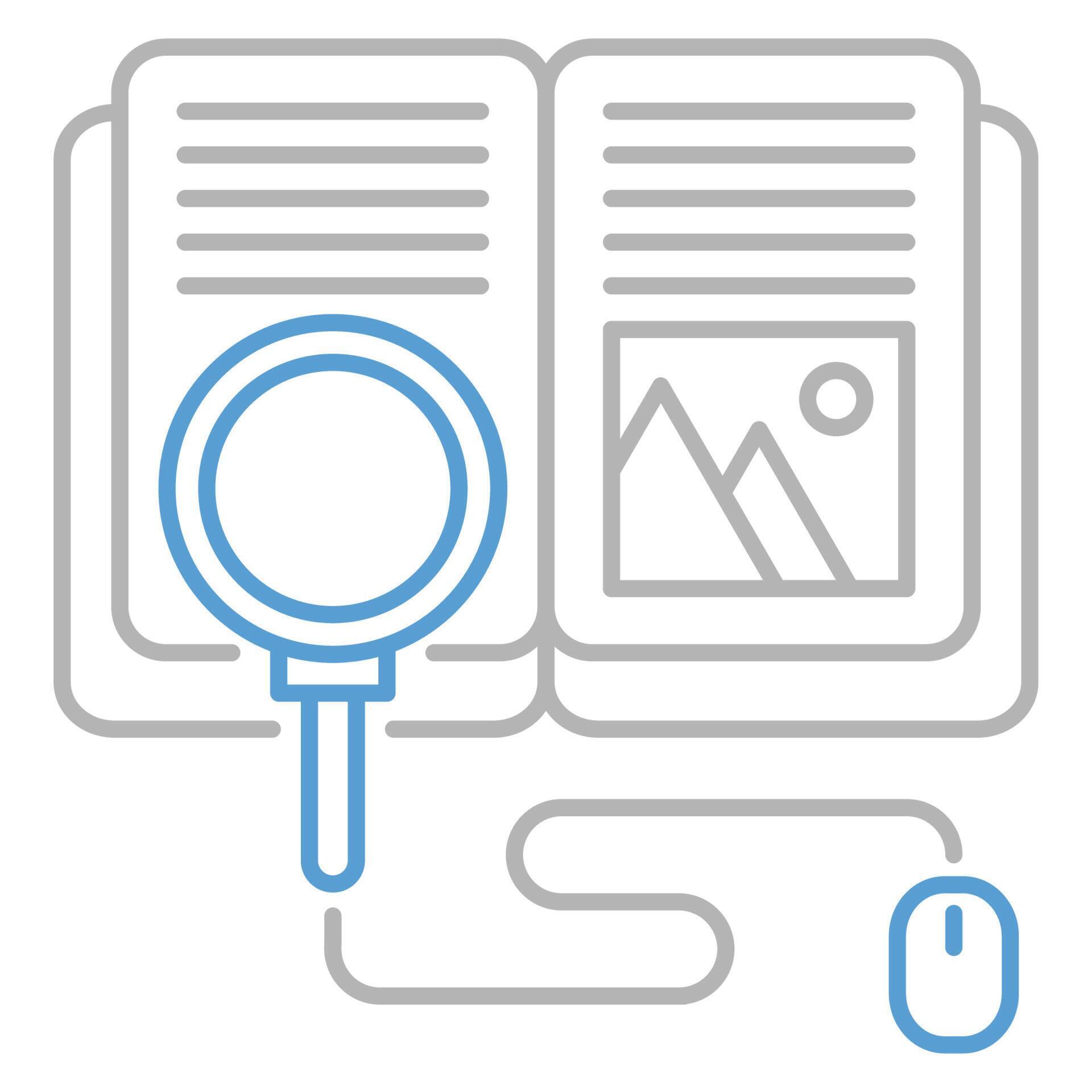 search of knowledge icon, suitable for a wide range of digital creative ...