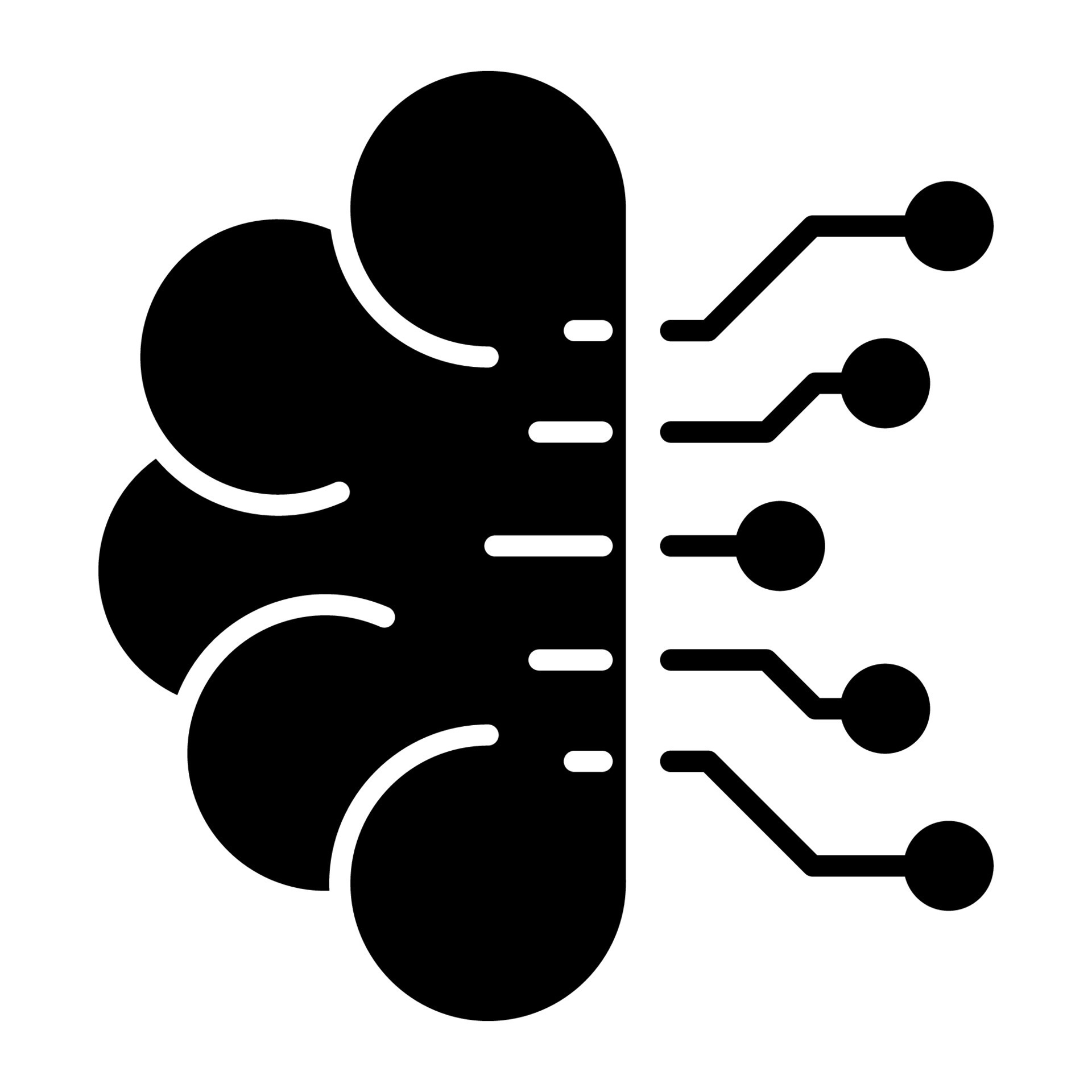 artificial intelligence icon, suitable for a wide range of digital ...